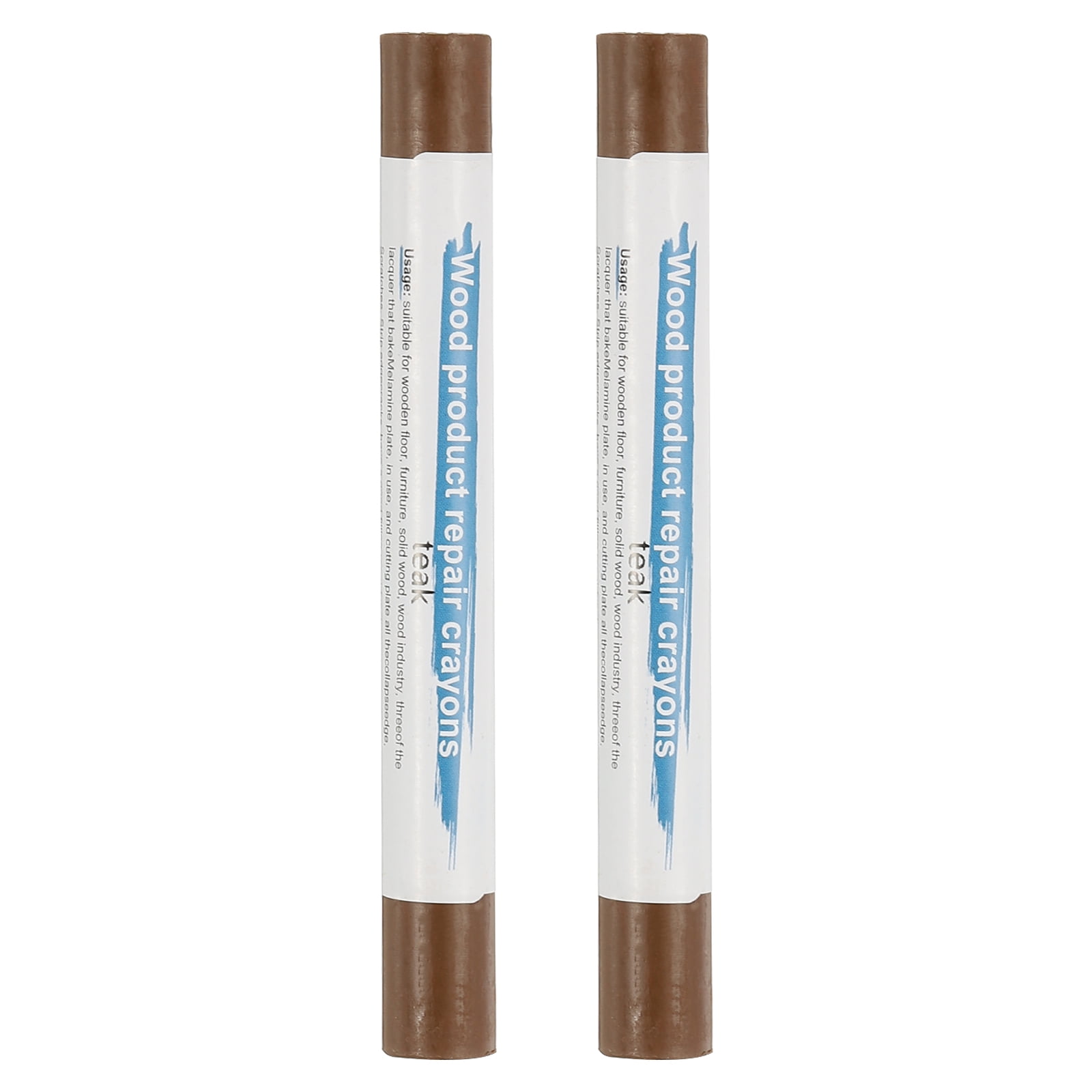 Uxcell Furniture Repair Crayons, 2 Pcs Wax Wood Filler Sticks Wood Wax ...