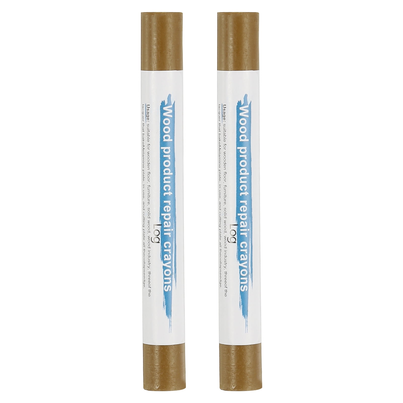 Uxcell Furniture Repair Crayons, 2 Pcs Wax Wood Filler Sticks Wood Wax ...