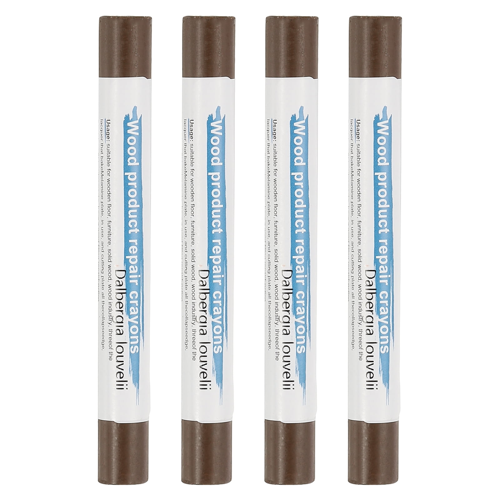 Uxcell Furniture Repair Crayons, 4 Pcs Wax Wood Filler Sticks Wood Wax ...
