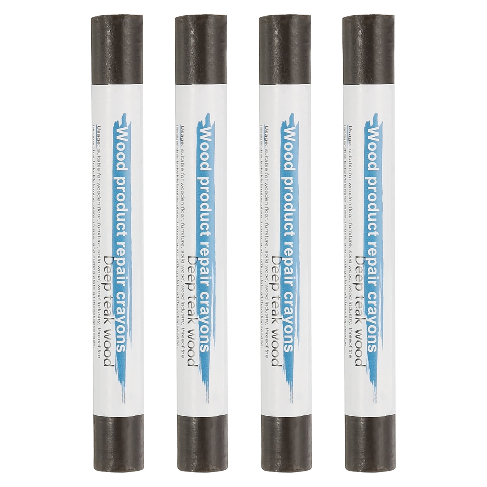 Uxcell Furniture Repair Crayons, 4 Pcs Wax Wood Filler Sticks Wood Wax ...