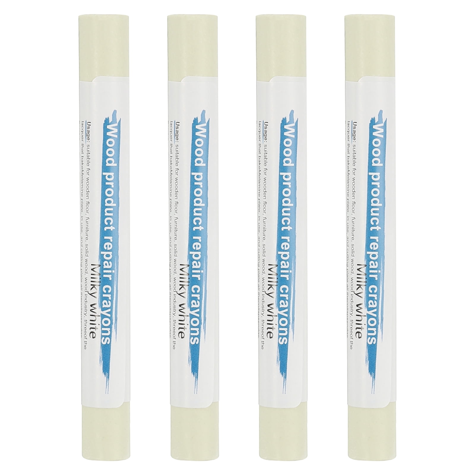 Uxcell Furniture Repair Crayons, 4 Pcs Wax Wood Filler Sticks Wood Wax ...