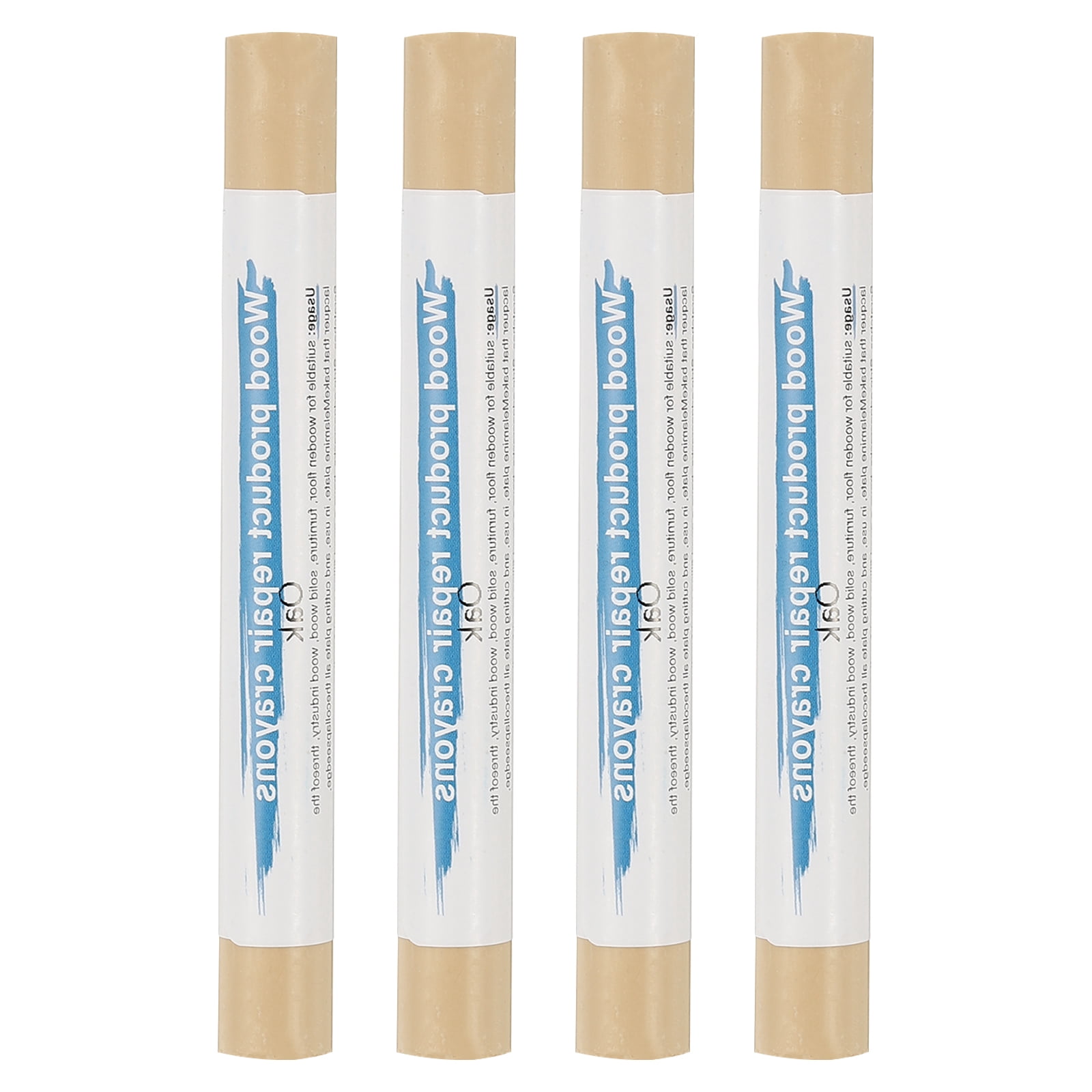 Uxcell Furniture Repair Crayons, 4 Pcs Wax Wood Filler Sticks Wood Wax ...