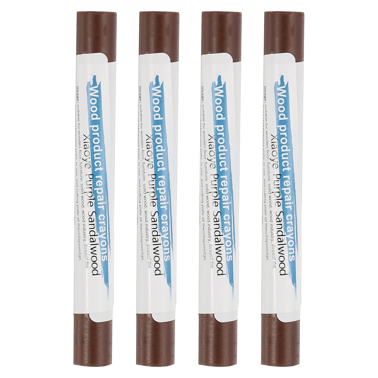 Uxcell Furniture Repair Crayons, 4 Pcs Wax Wood Filler Sticks Wood Wax ...