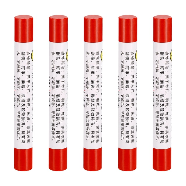Uxcell Furniture Repair Crayons Wax Filler Stick, Touch Up Pen Markers ...