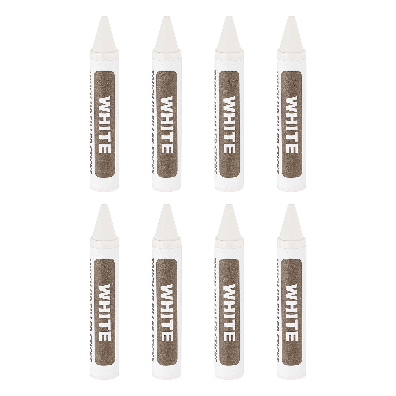 Uxcell Furniture Repair Wood Markers, 8 Pack White Wood Wax Filler ...