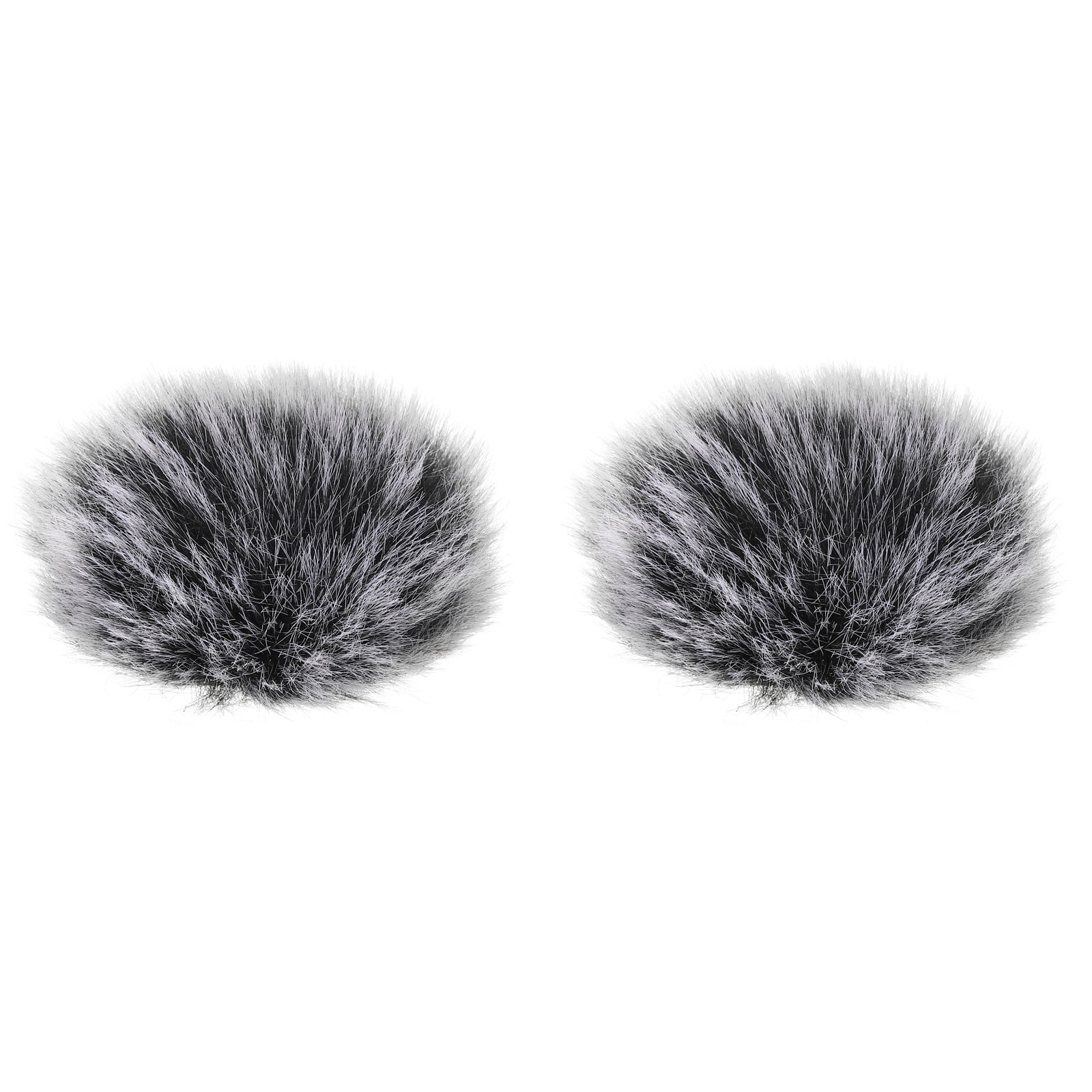 Uxcell Furry Microphone Windscreen 6mm x 60mm Mic Cover Windshield for ...