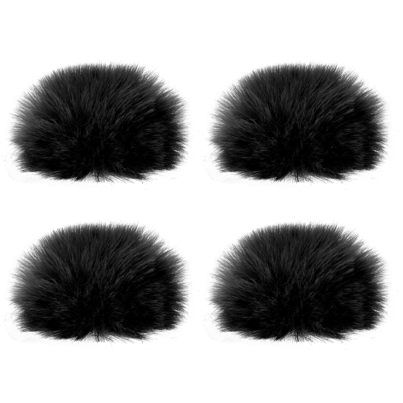 Uxcell Furry Microphone Windscreen 7mm x 60mm Mic Cover Windshield for ...