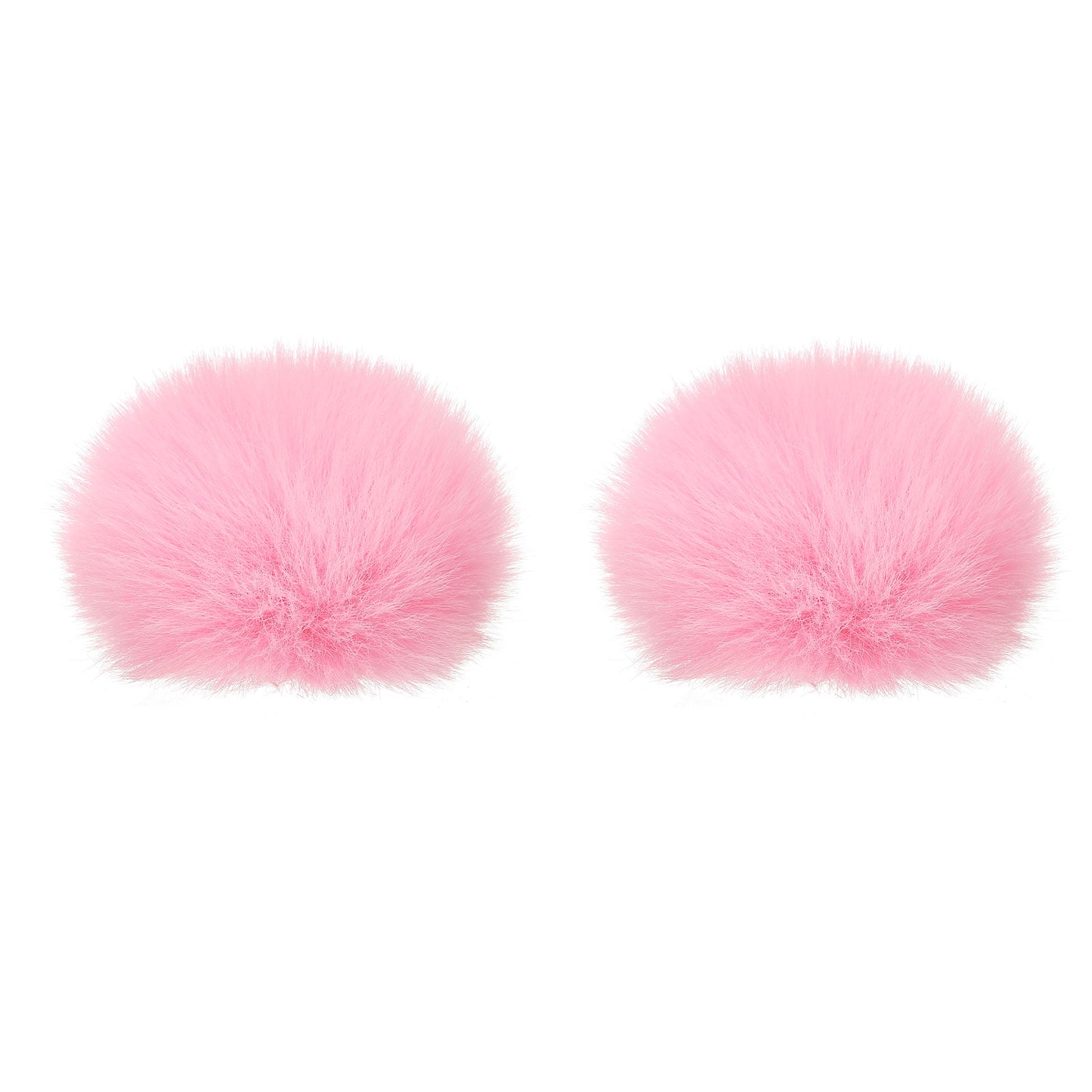 Uxcell Furry Microphone Windscreen 7mm x 60mm Mic Cover Windshield for ...