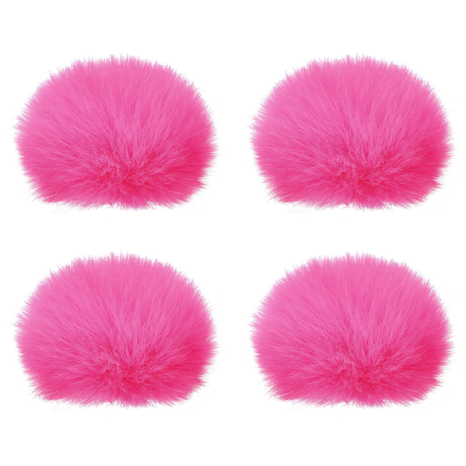 Uxcell Furry Microphone Windscreen 9mm x 60mm Mic Cover Windshield for ...