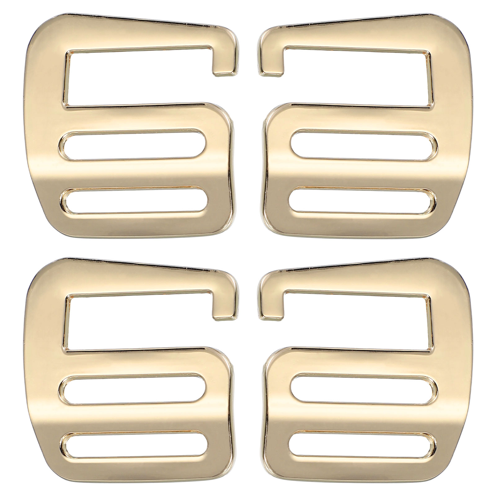 Uxcell G Hook Webbing Slide Buckles, Metal G Hooks Adjustable Buckle ...