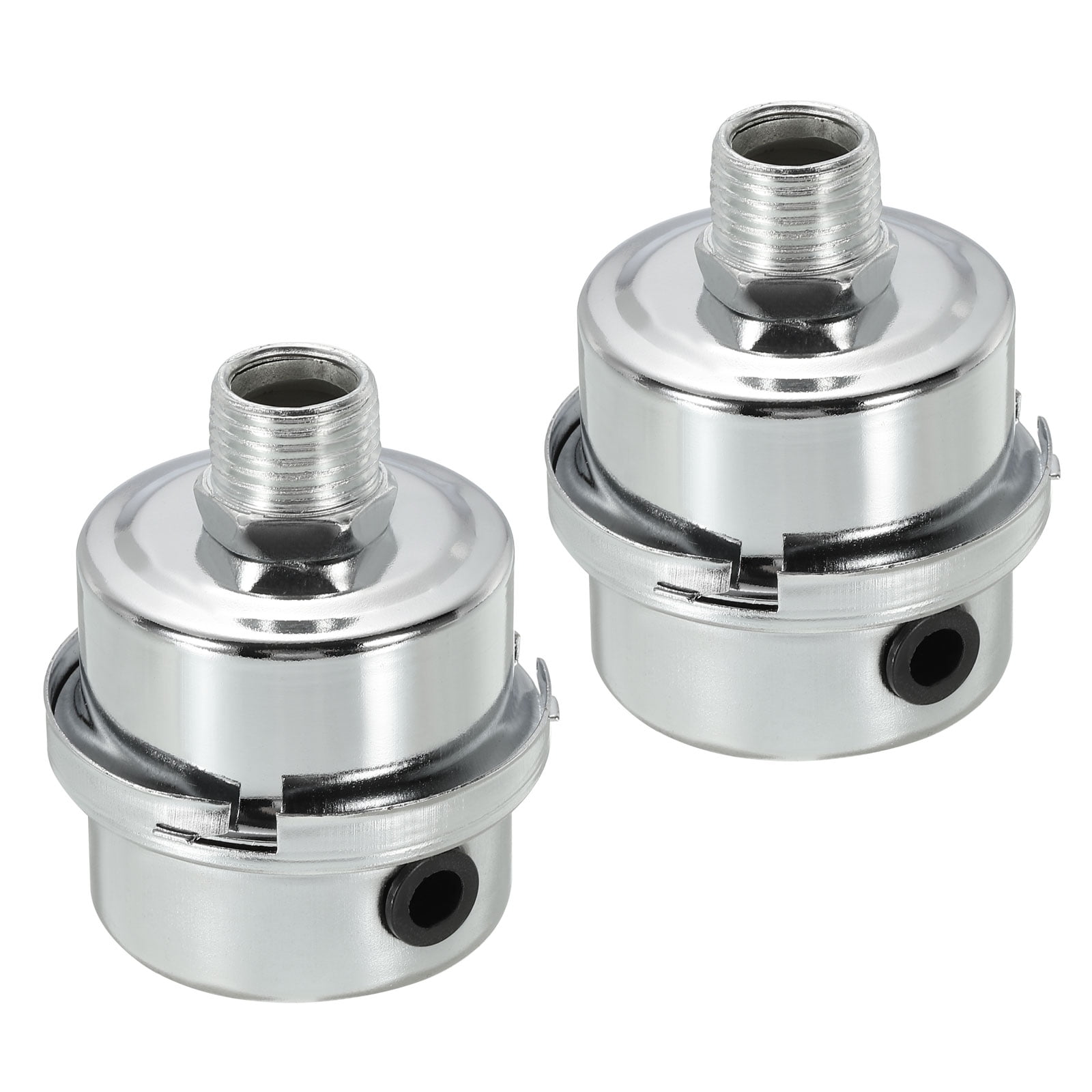 Uxcell G1/2 Air Compressor Silencers Filter, 2 Pack Intake Muffler ...
