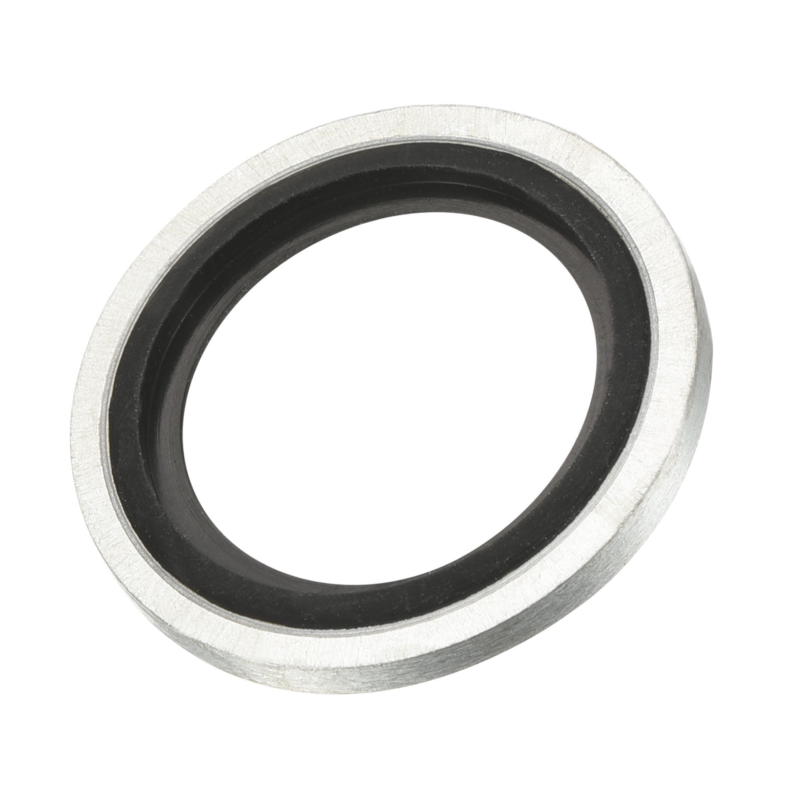 Uxcell G1/2 Carbon Steel Nitrile Rubber Bonded Sealing Washers, 5 Pack ...