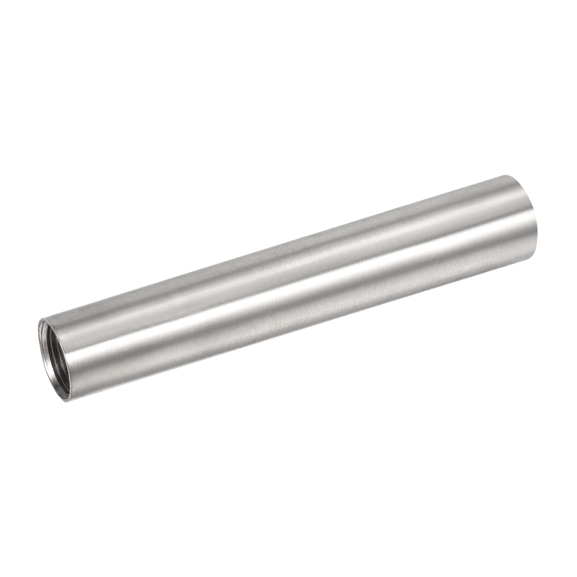 Uxcell G1/2 Female Thread 150mm Stainless Steel Straight Pipe Coupling ...