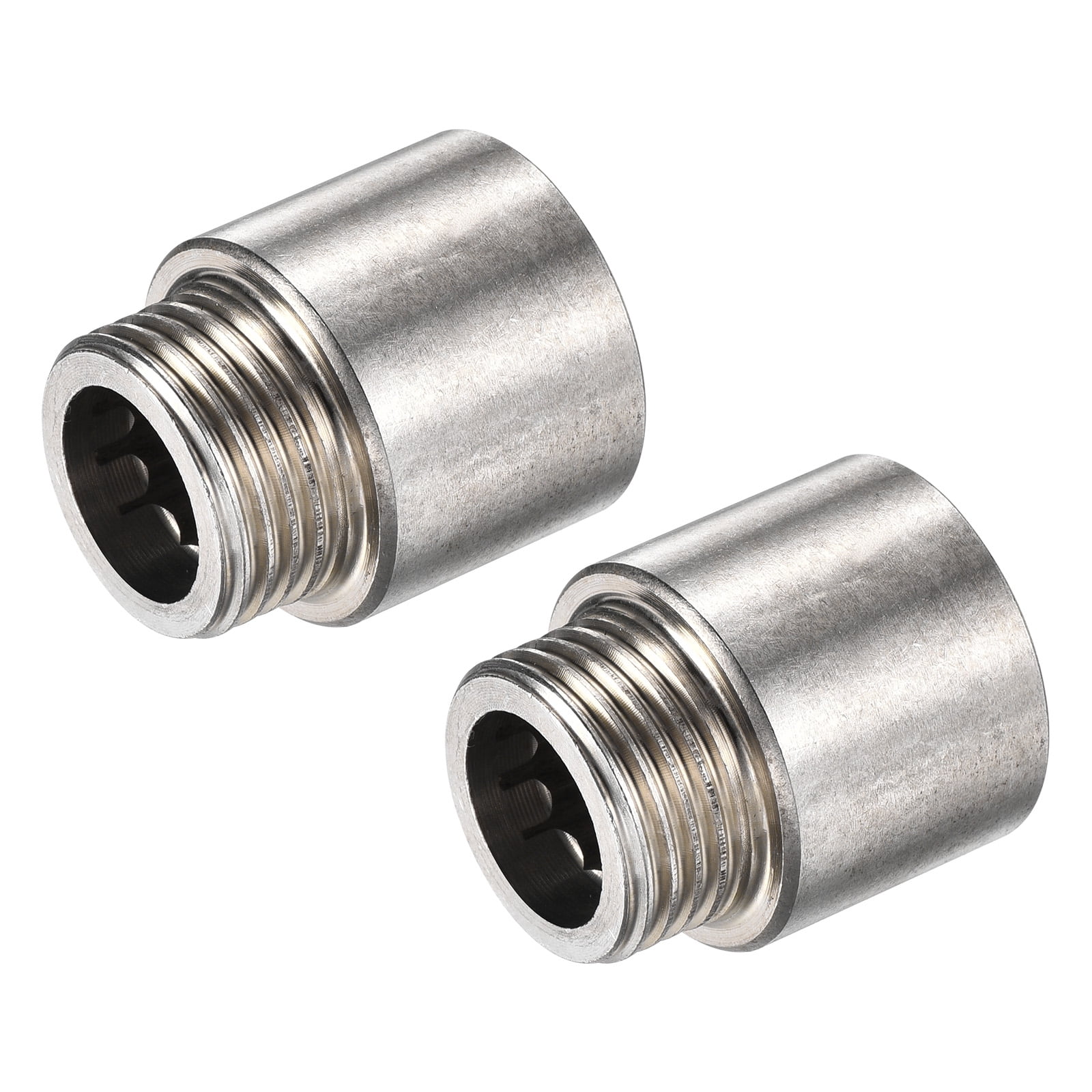 Uxcell G1/2 Female to G1/2 Male Thread 20mm Stainless Steel Extension ...