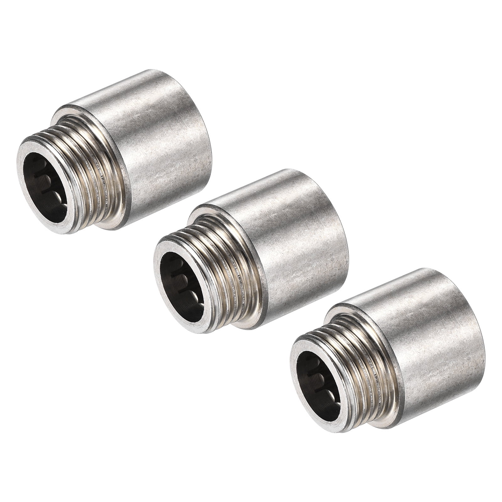 Uxcell G1/2 Female to G1/2 Male Thread 20mm Stainless Steel Extension ...