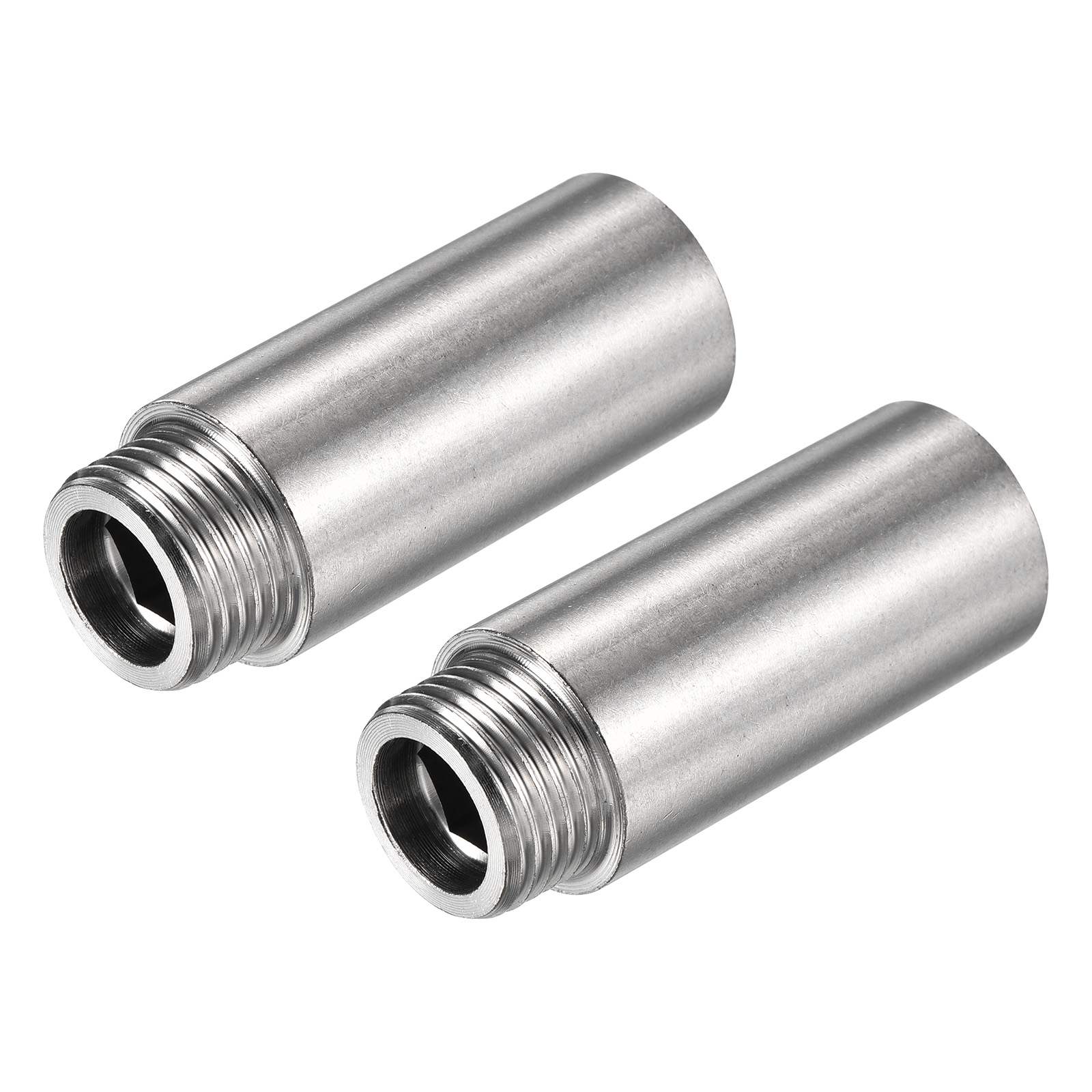Uxcell G1/2 Female to G1/2 Male Thread 50mm Stainless Steel Extension ...