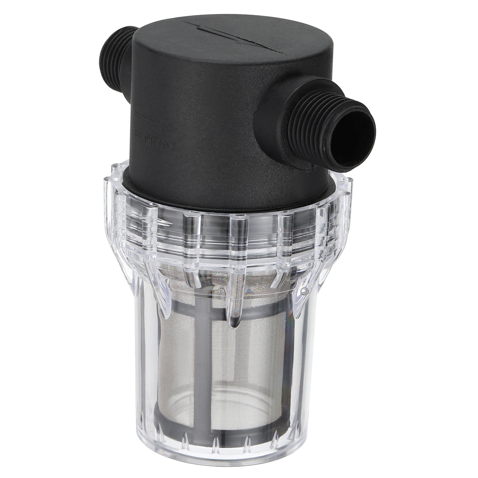 Uxcell G1/2" Water Pump Strainer Filter, Pipe Water Pump Strainer with ...