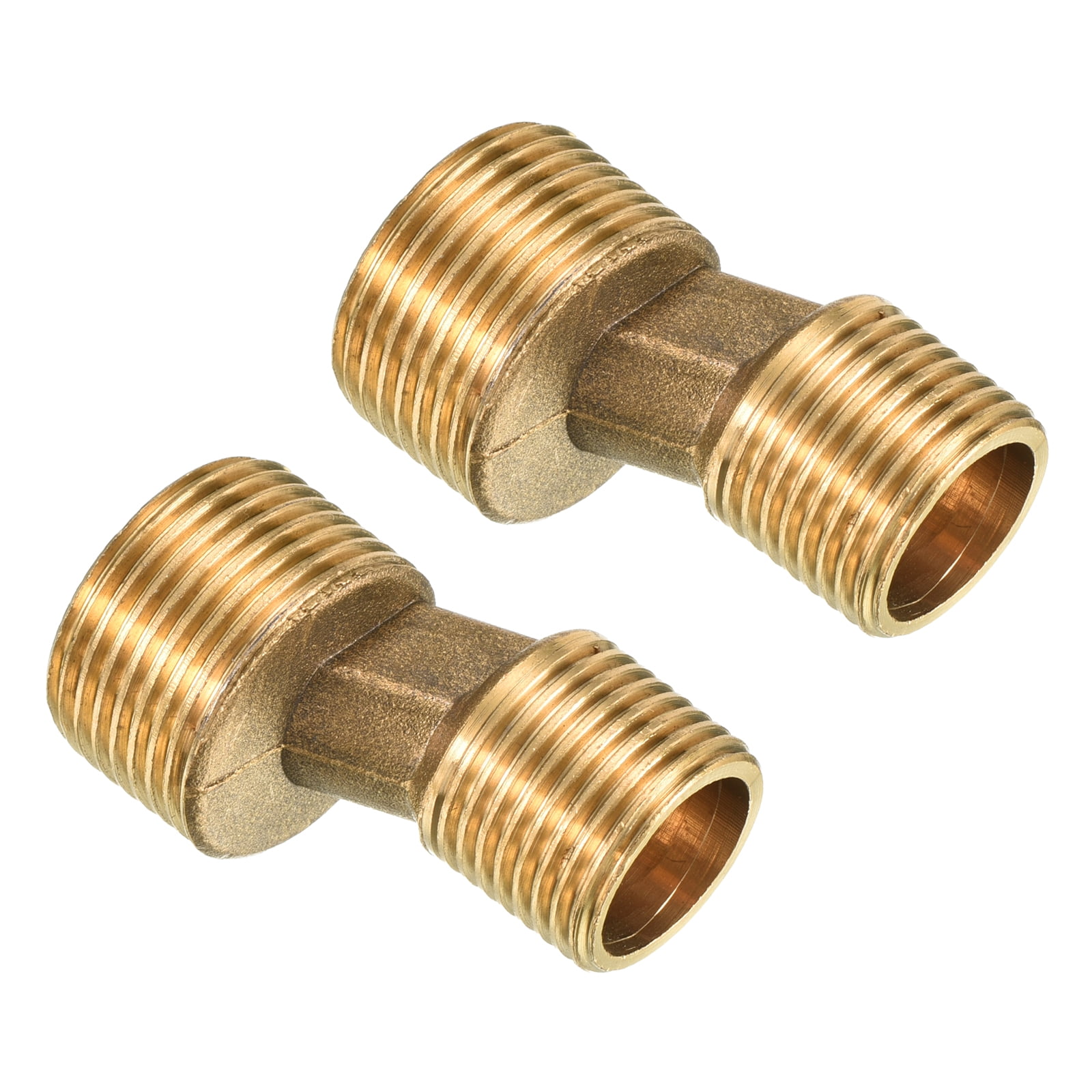 Uxcell G1/2 to G3/4 Male Thread 44mm Claw Foot Bathtub Faucet Adapter 2 ...