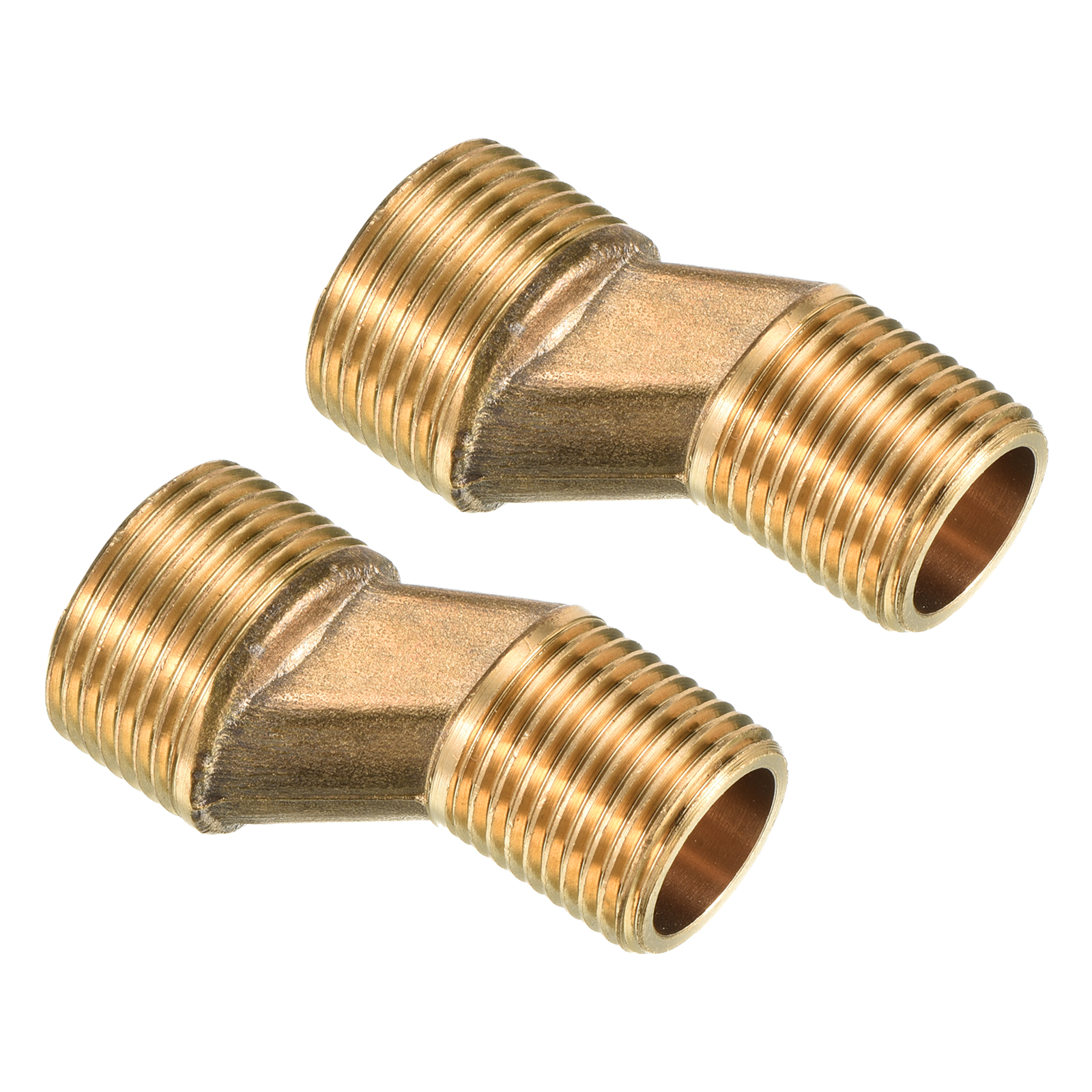 Uxcell G1/2 to G3/4 Male Thread 50mm Claw Foot Bathtub Faucet Adapter 2 ...