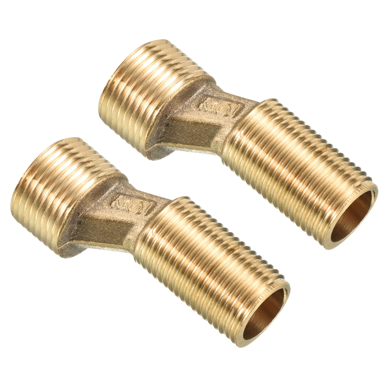 Uxcell G1/2 to G3/4 Male Thread Claw Foot Bathtub Adapter, 2.56" Length ...