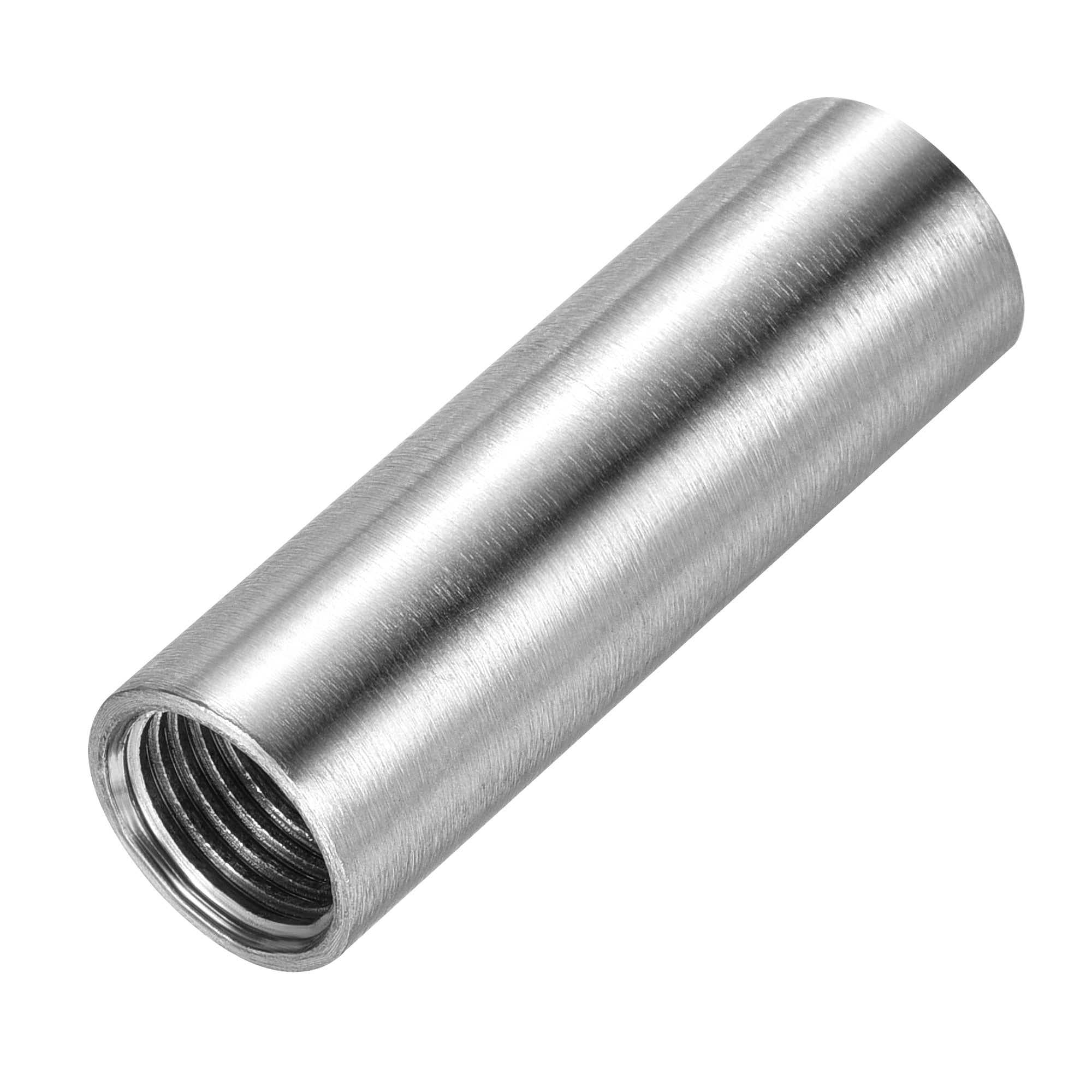 Uxcell G1/4 Female Thread 50mm Stainless Steel Straight Pipe Coupling ...