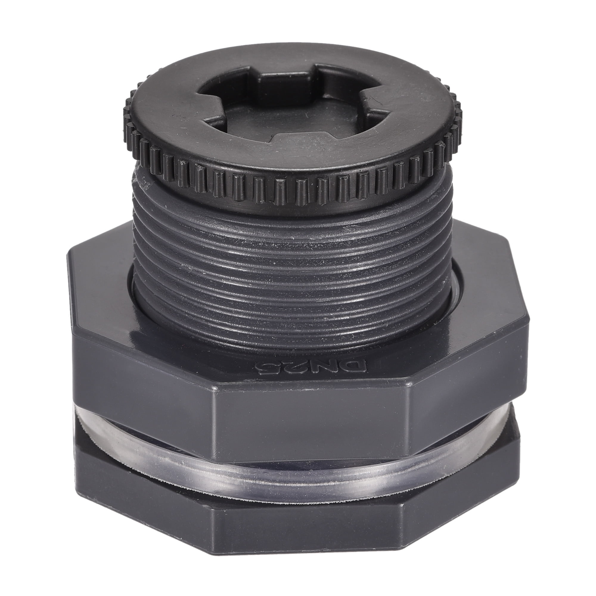 Uxcell G1/2 Threaded Bulkhead Tank Adapter with Plug Fitting G1 1 ...
