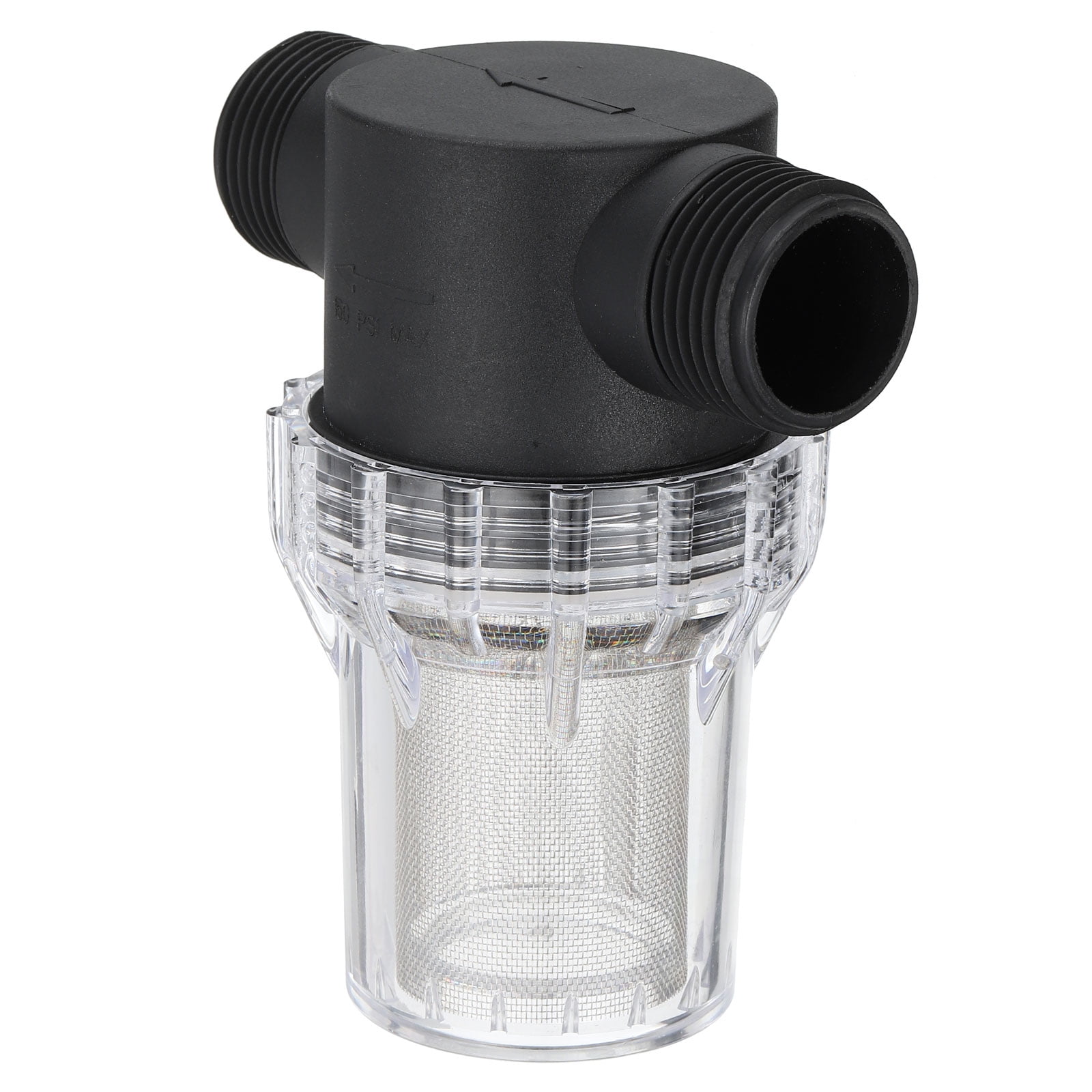 Uxcell G1" Water Pump Strainer Filter, Pipe Water Pump Strainer with 40 ...