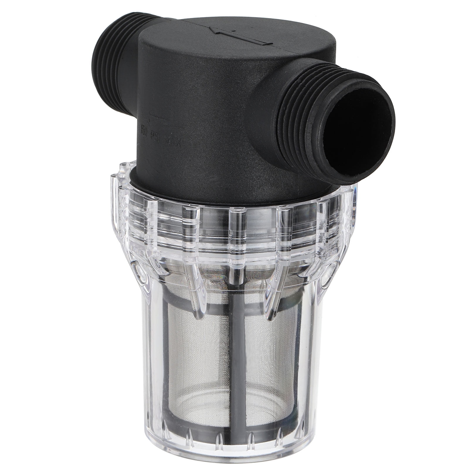 Uxcell G1" Water Pump Strainer Filter, Pipe Water Pump Strainer with 80 ...