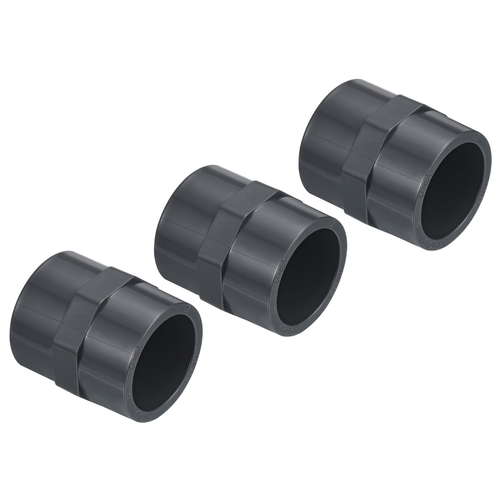 Uxcell G1/2 Female Thread Pipe Fitting 1/2" Socket Straight Tube Hose ...