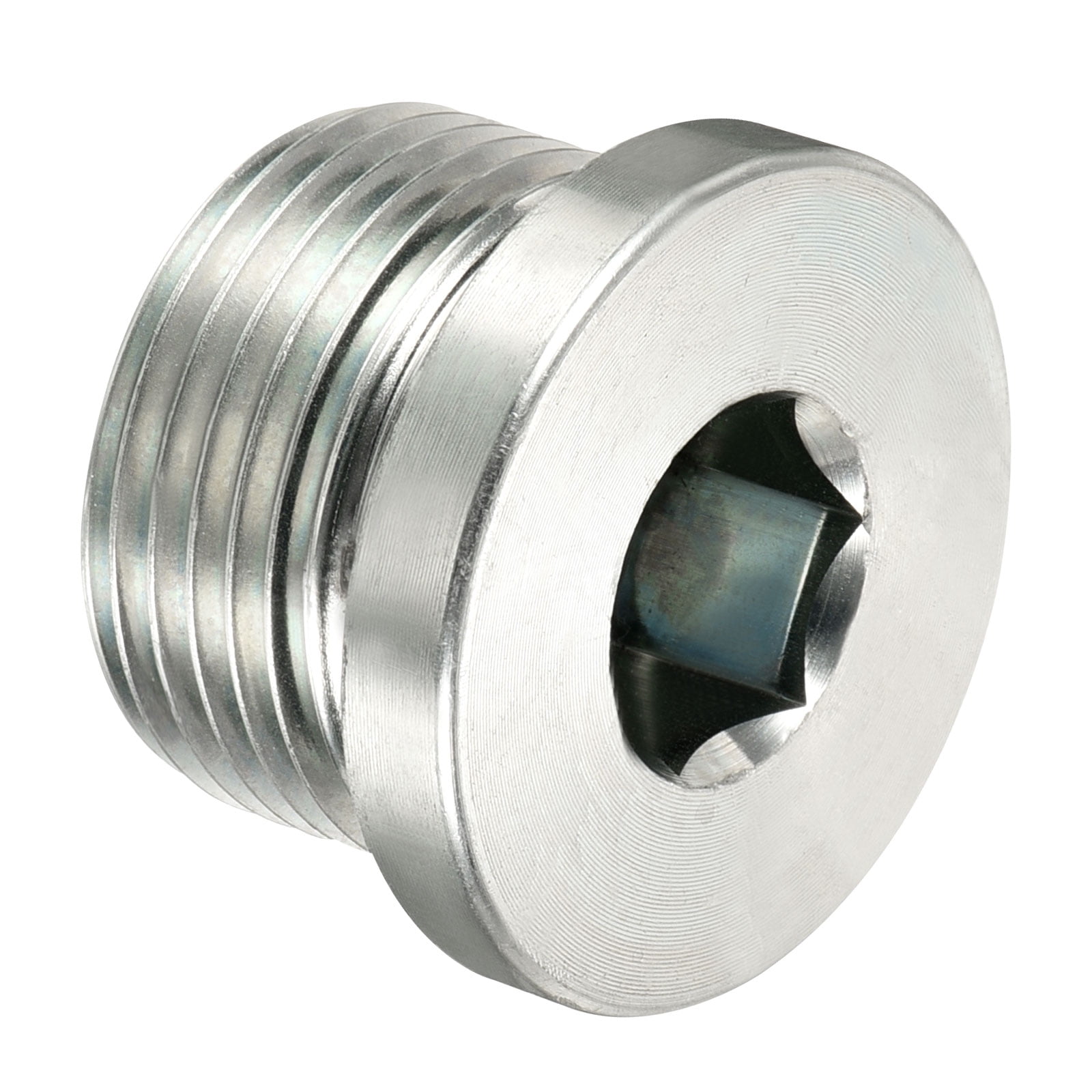 Uxcell G3/4 Internal Hex Head Pipe Fitting Plug, Male Thread 45# Steel ...