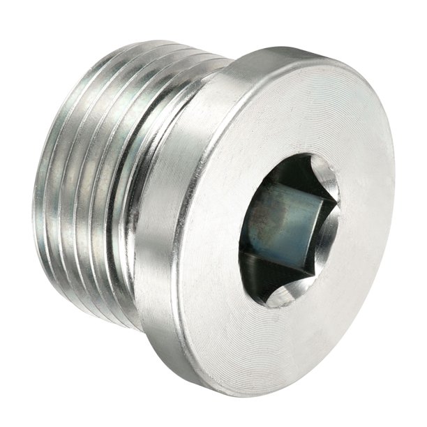 Uxcell G3/4 Internal Hex Head Pipe Fitting Plug, Male Thread 45# Steel ...