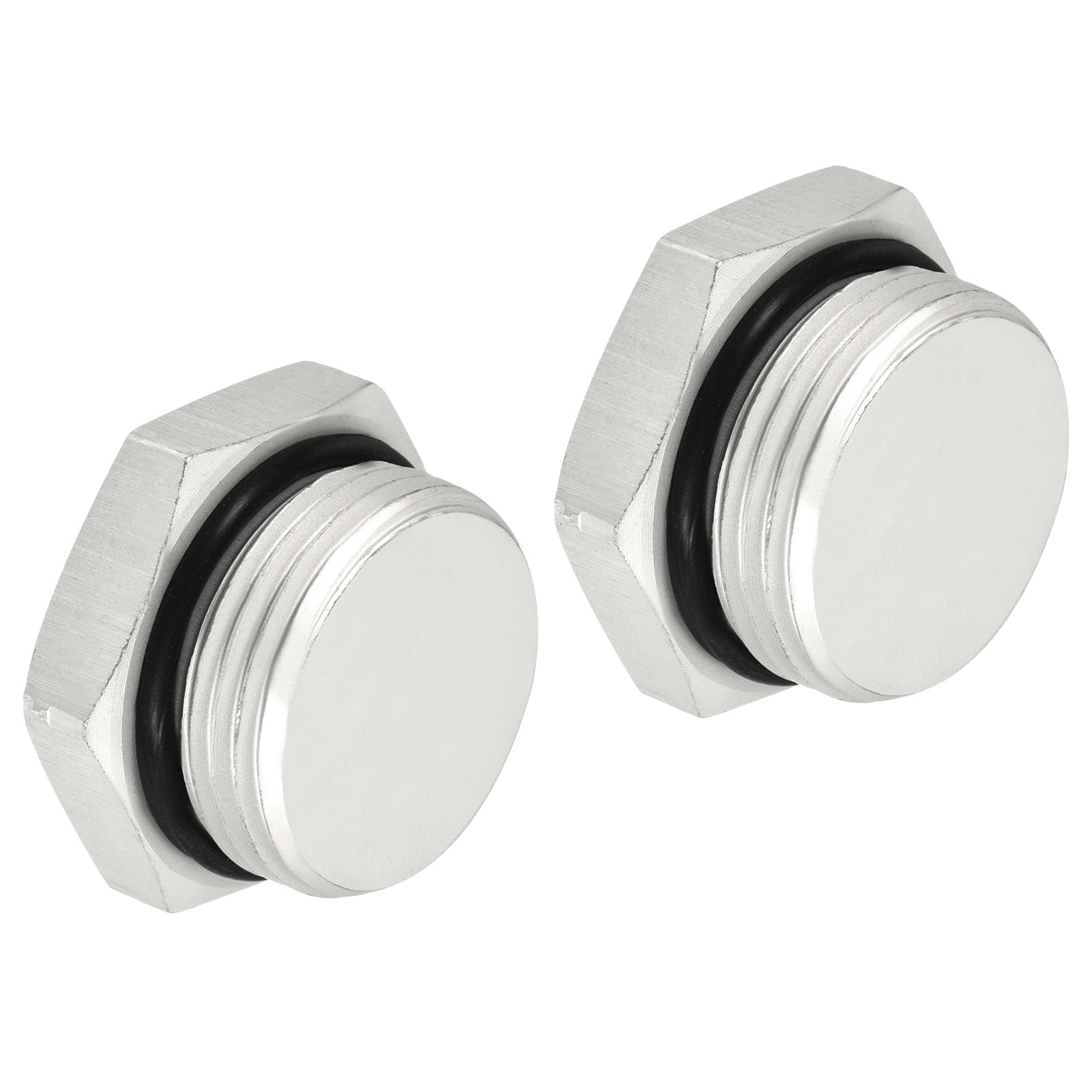Uxcell G3/4 Male Thread Aluminum Hex Head Pipe Plug Cap Fitting ...