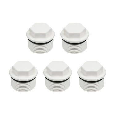 Uxcell 1/2-20UNF Internal Hex Head Pipe Fitting Plug, 3 Pack Male ...