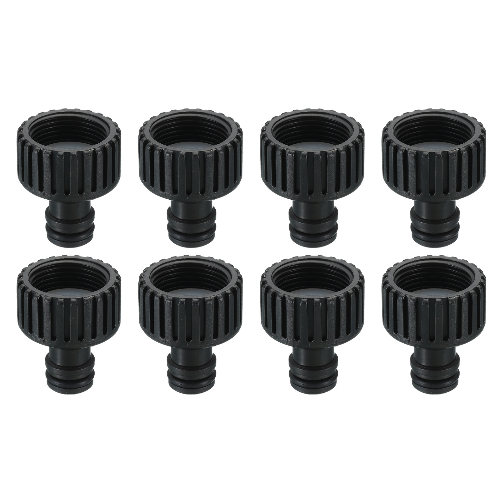 Uxcell G3/4 Plastic Garden Connector Hose Fitting, 8Pcs Female Thread ...