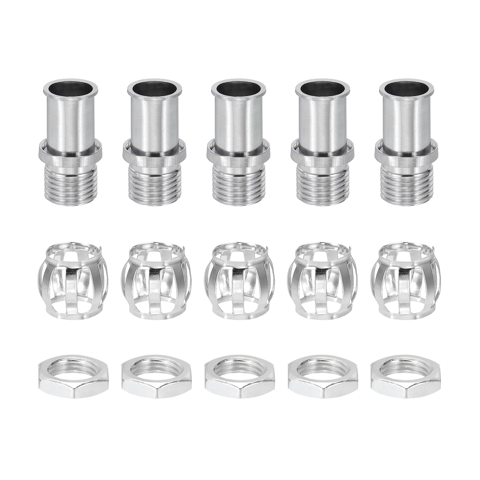 Uxcell G4 Lamp Hardware Fixtures, 21x11.5mm Size M10 Thread LED Light ...