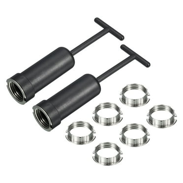 Uxcell G9 Light Socket Rings Lamp M20 Shade Holder Adapter Ring Zinc ...