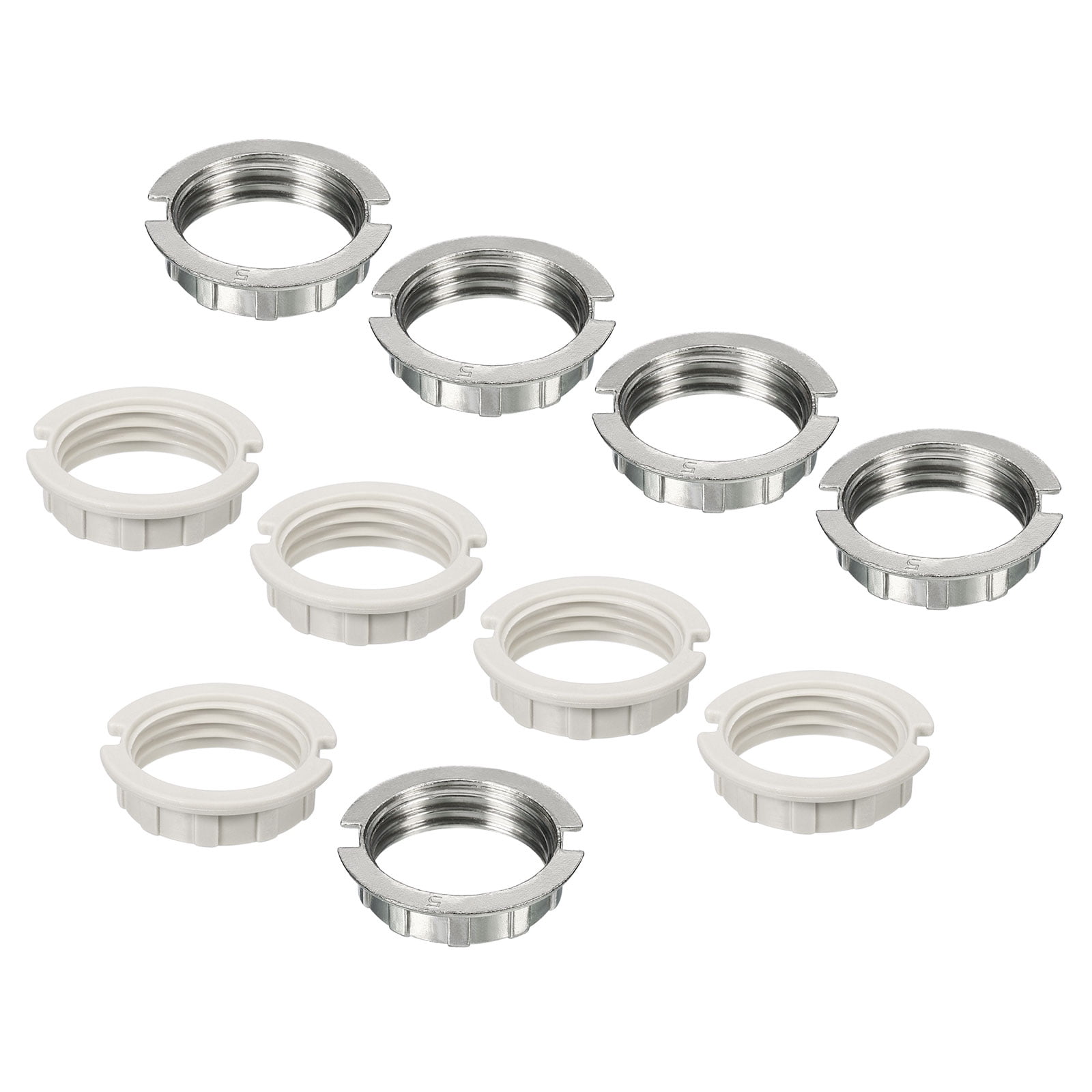 Uxcell G9 Light Socket Rings Lamp M20 Shade Holder Adapter Ring Zinc ...