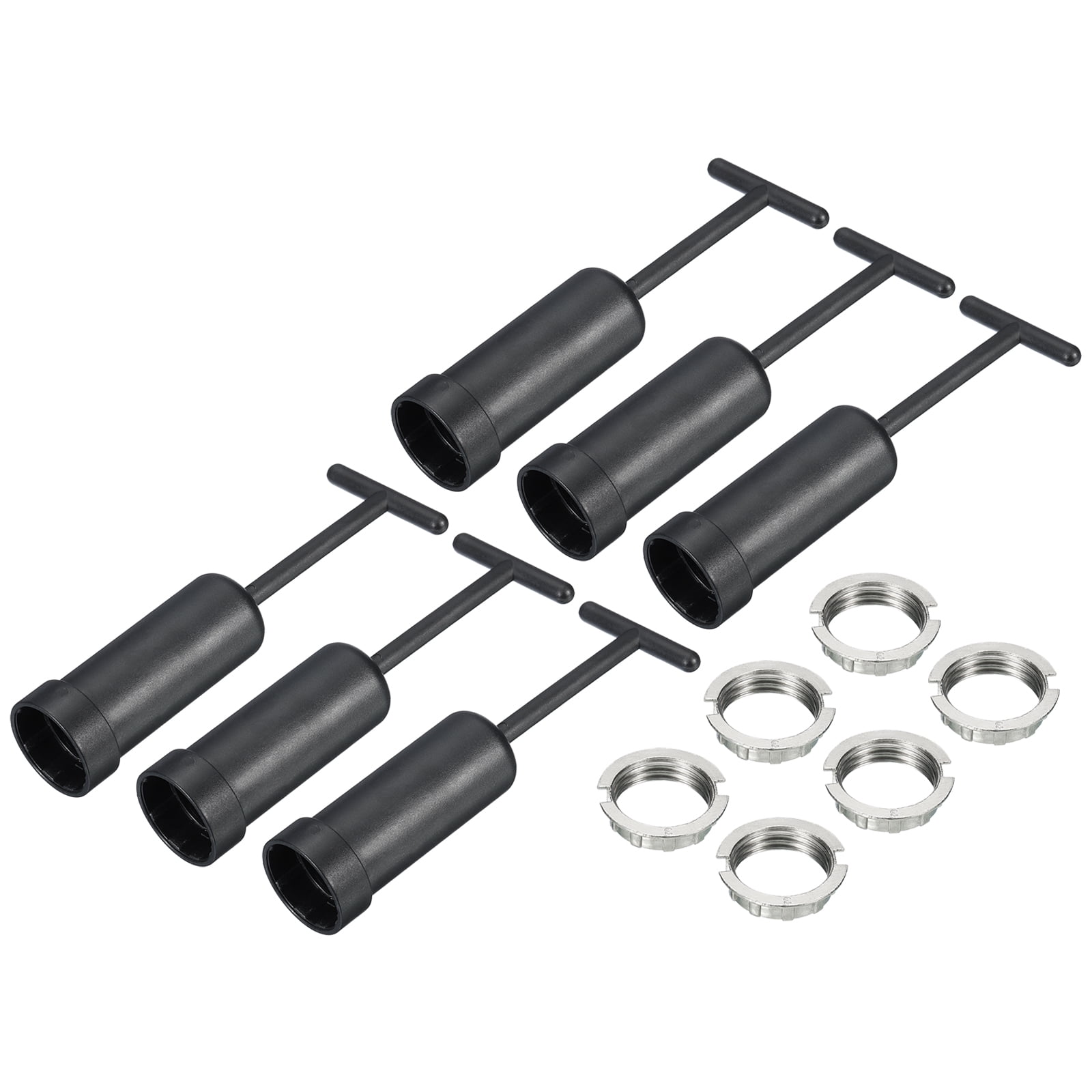 Uxcell G9 Light Socket Rings Lamp Shade Holder Ring Replacement M20 ...