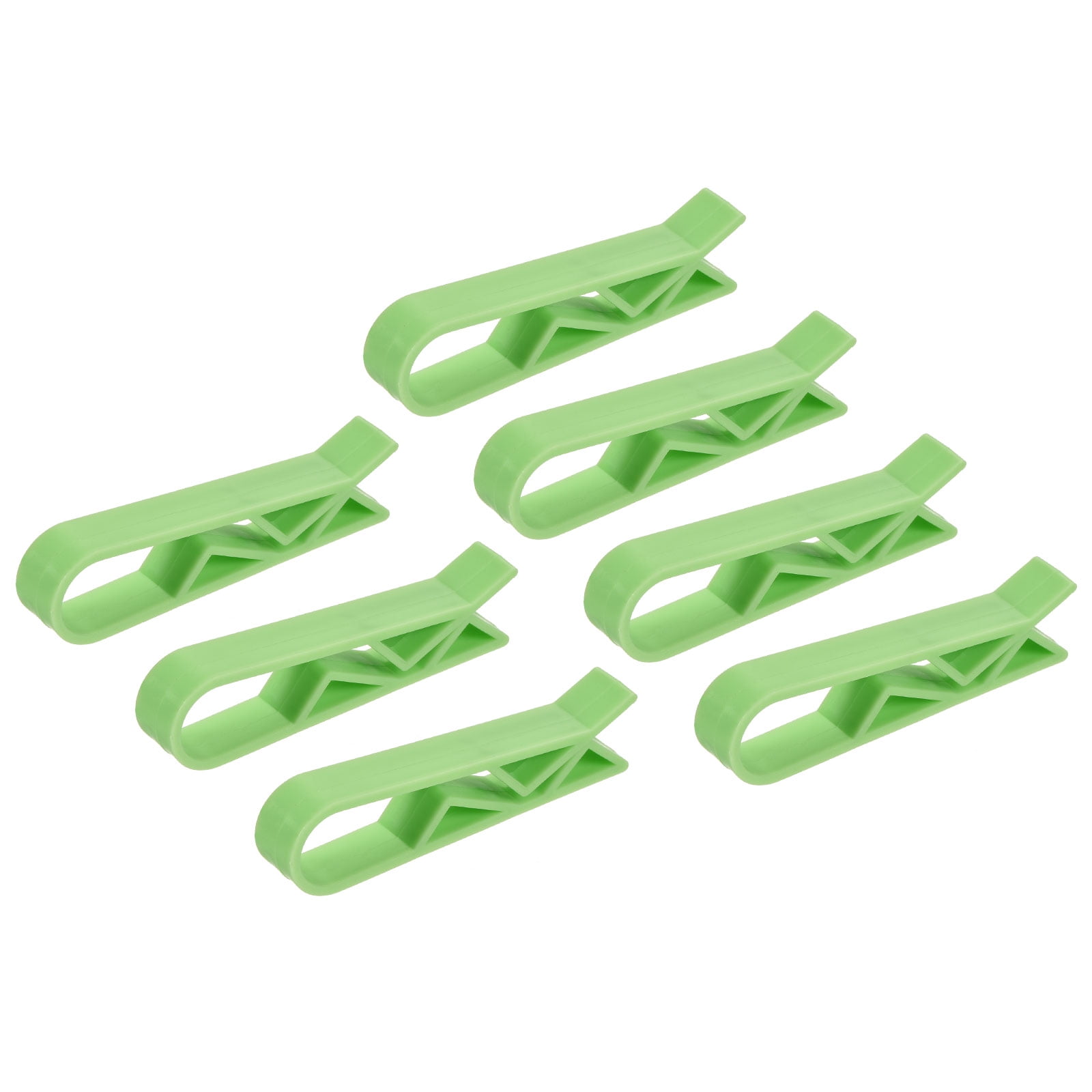 Uxcell Garbage Bin Clip Kitchen Trash Bag Non-Slip Clip Clamp Green 20 ...
