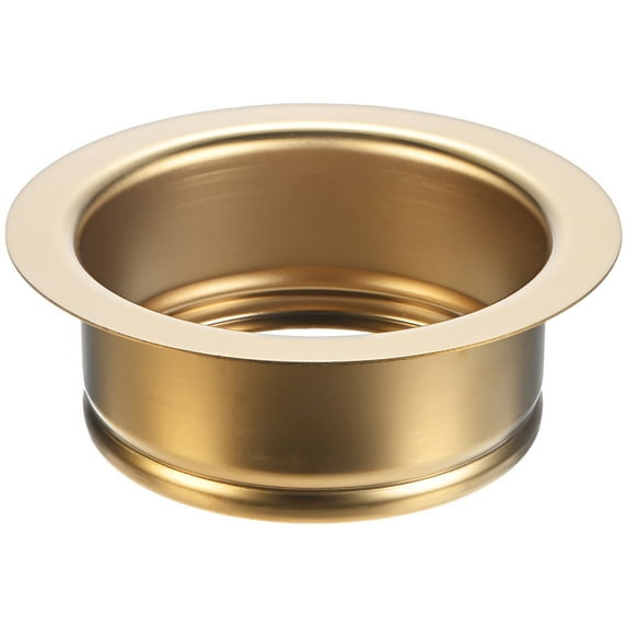 Uxcell Garbage Disposal Sink Flange for 3-1/2 Inch Standard Drain [Gold ...
