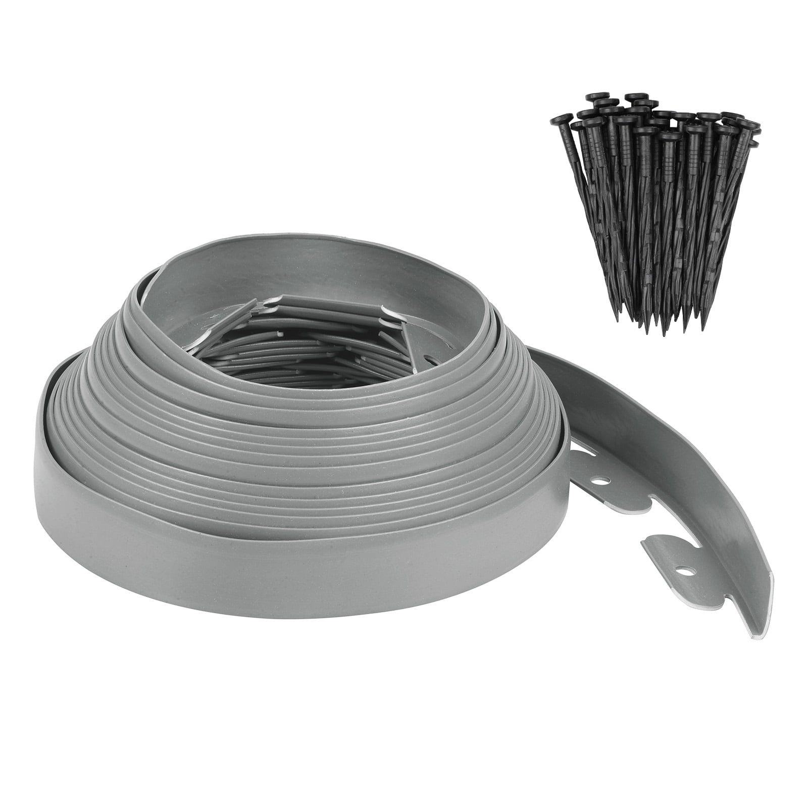 Uxcell Garden Edging - 33 Feet Plastic Landscape Edging Border with 30 ...