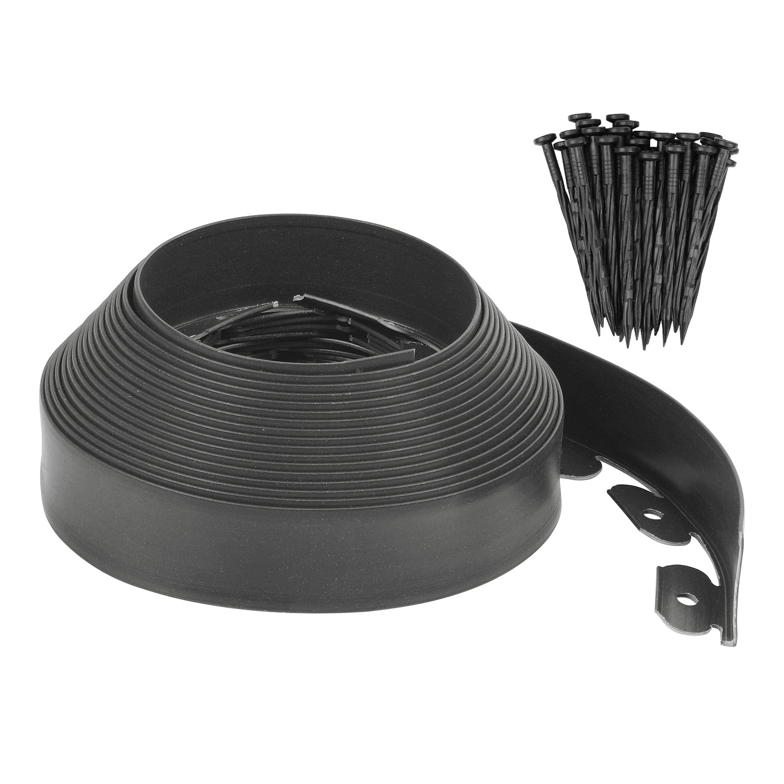 Uxcell Garden Edging - 40 Feet Plastic Landscape Edging Border with 36 ...