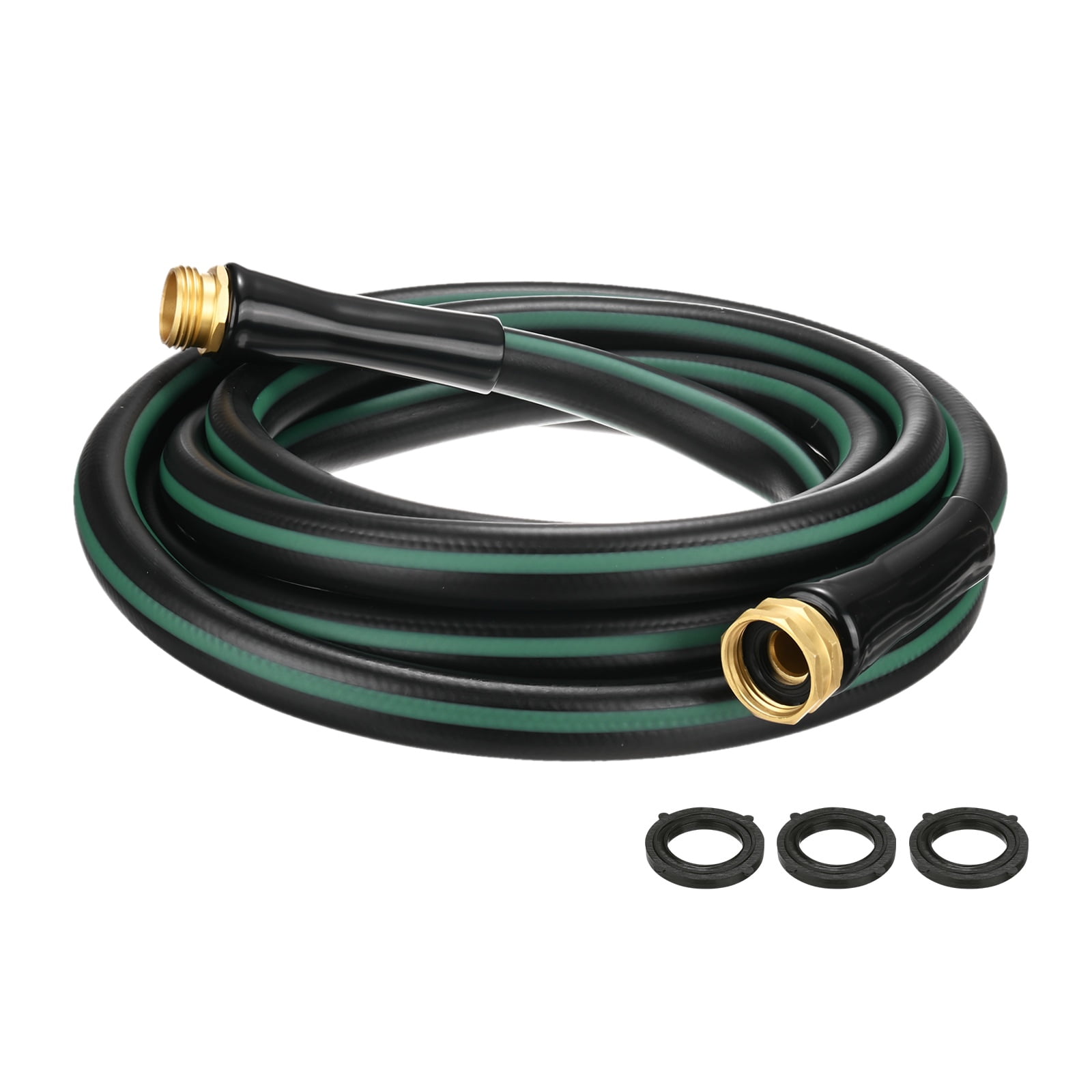 Uxcell Garden Hose 5/8 Inch x 12 FT, Flexibleer Hose, Hose with Male to ...