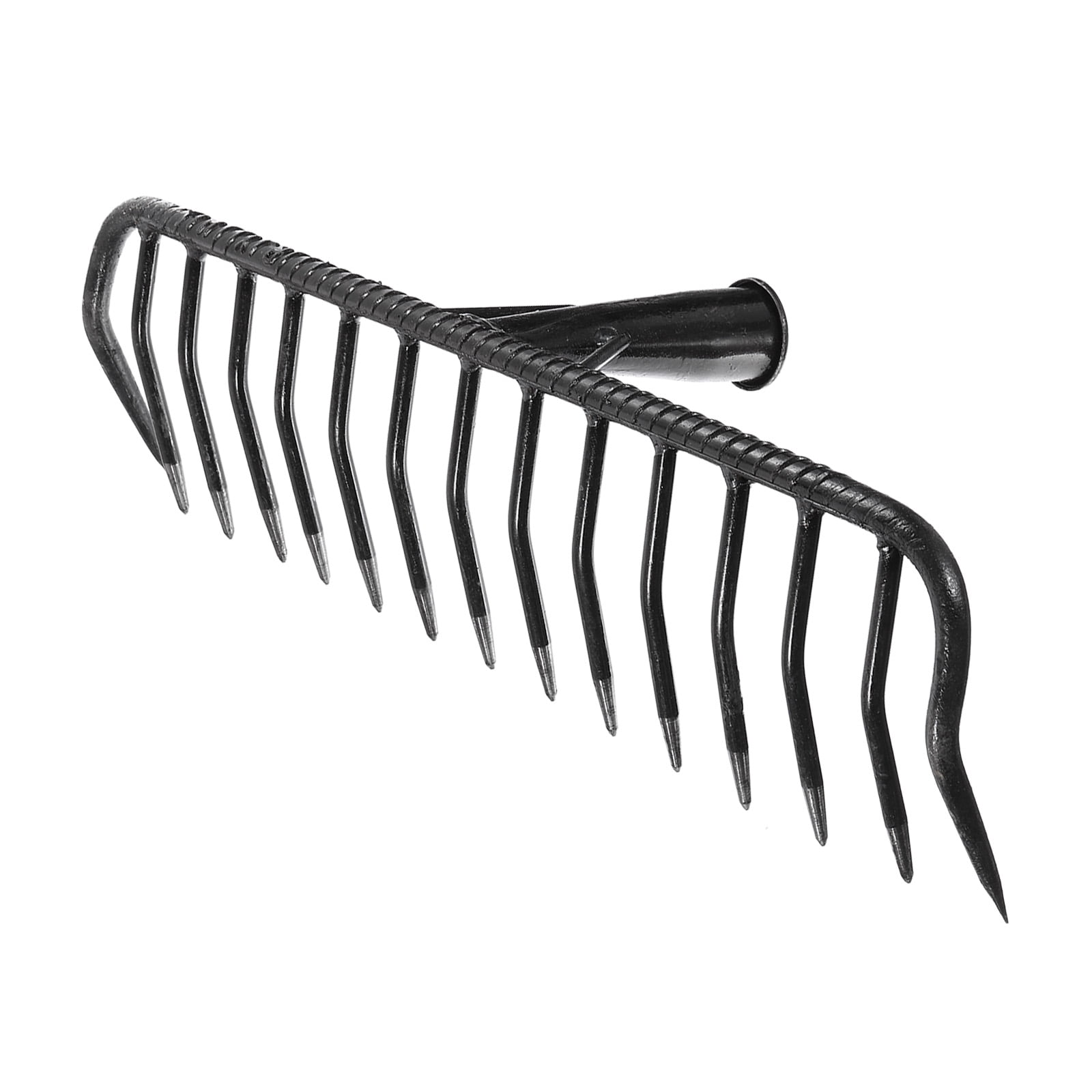 Uxcell Garden Rake Replacement Head 15 Tines Cast Iron Rake Head for ...