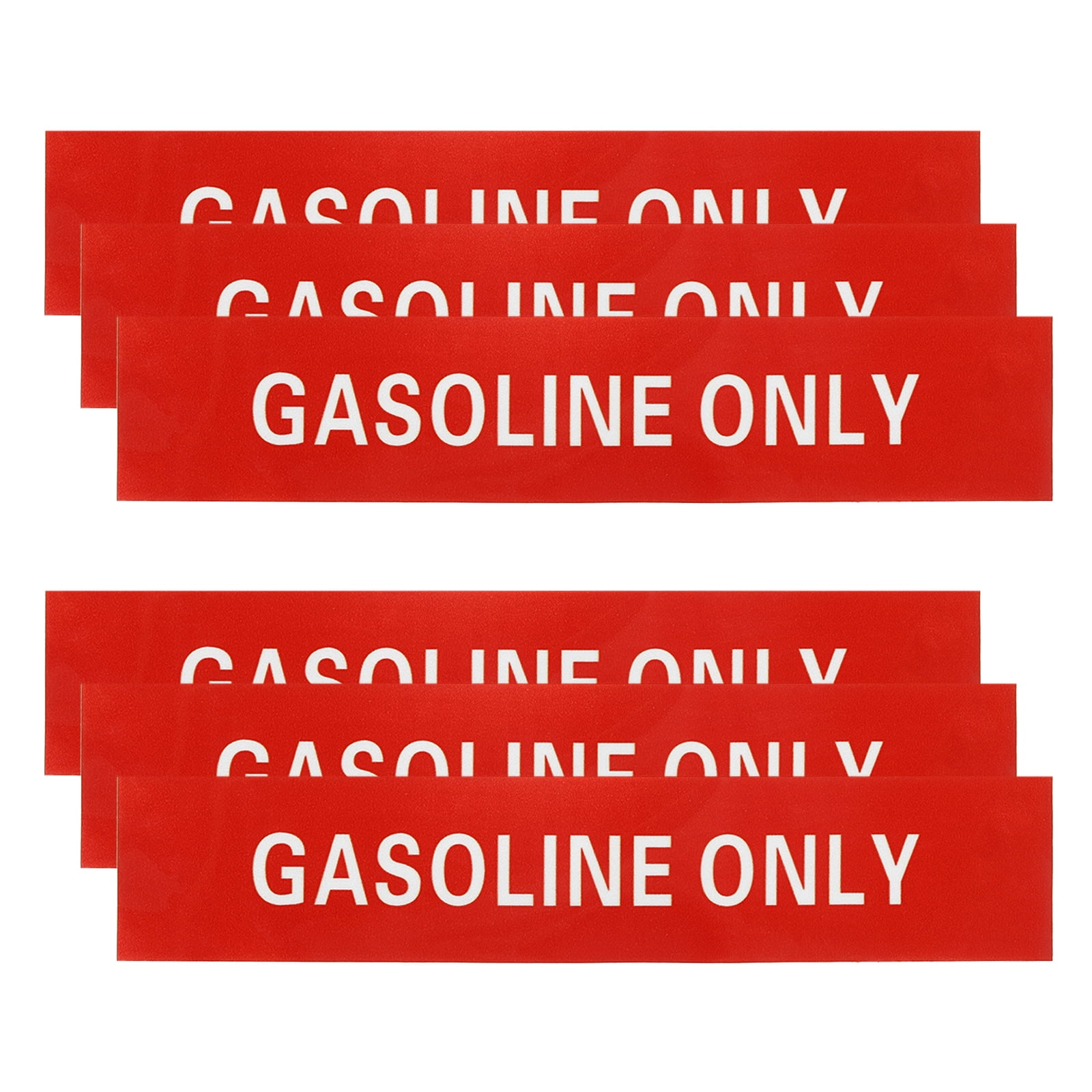 Uxcell Self-Stick Marker Warning Label Signage for Pump Jug Containers ...