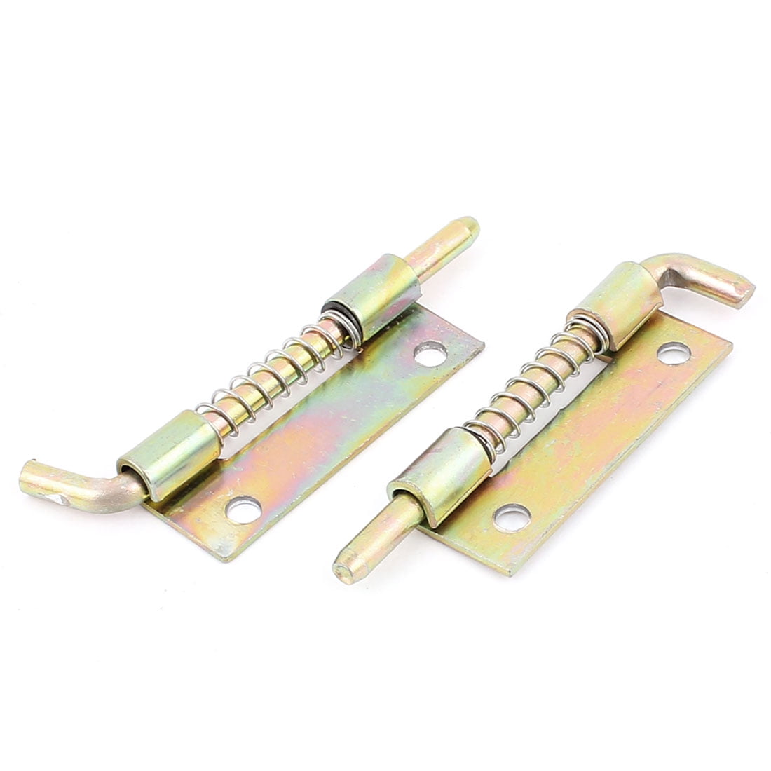 Uxcell Gate Door Metal Right Left Hand Spring Loaded Barrel Bolt Latch ...