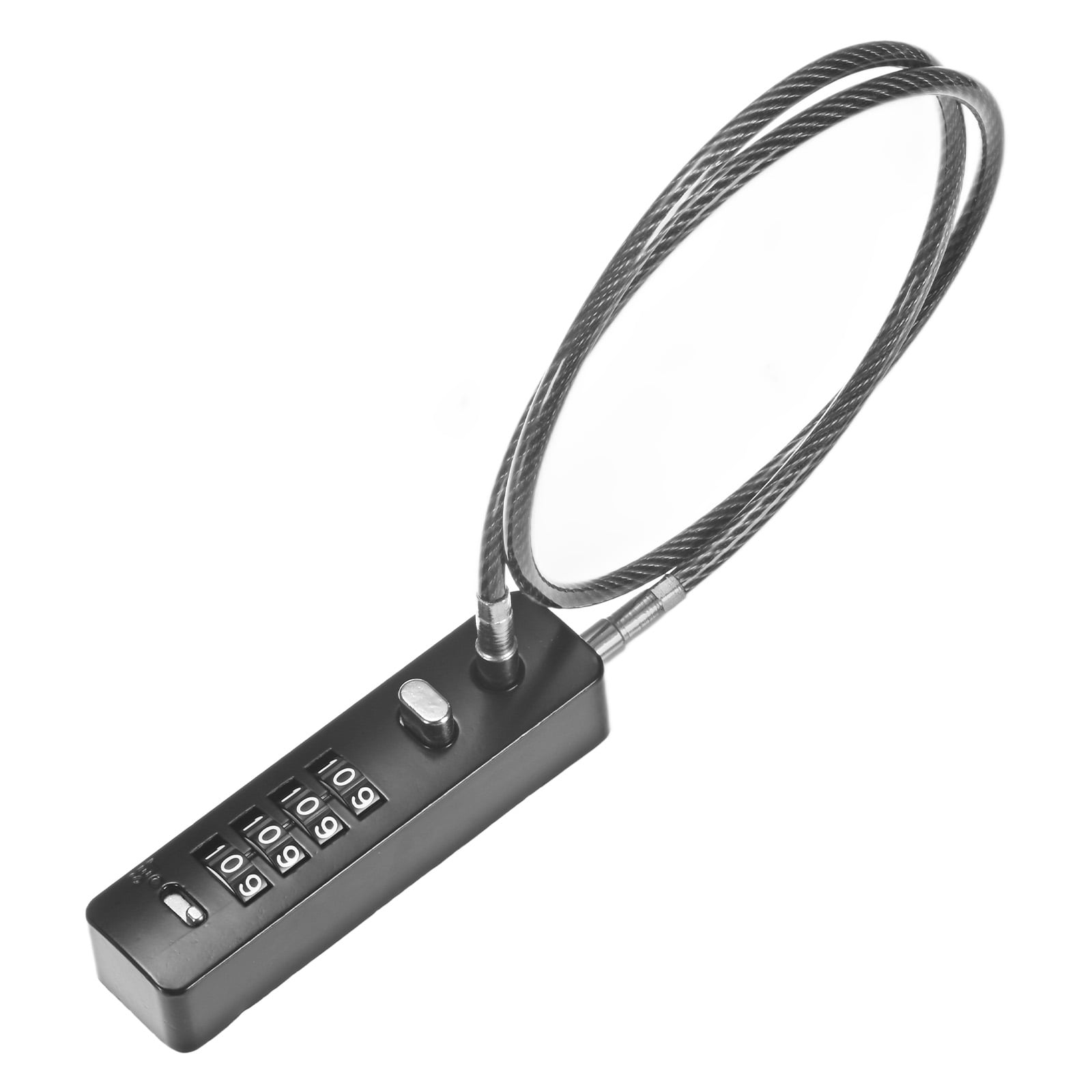 Uxcell Gate Locks for Outdoor Fence, 11.81IN Length Steel Cable Rope 4 ...