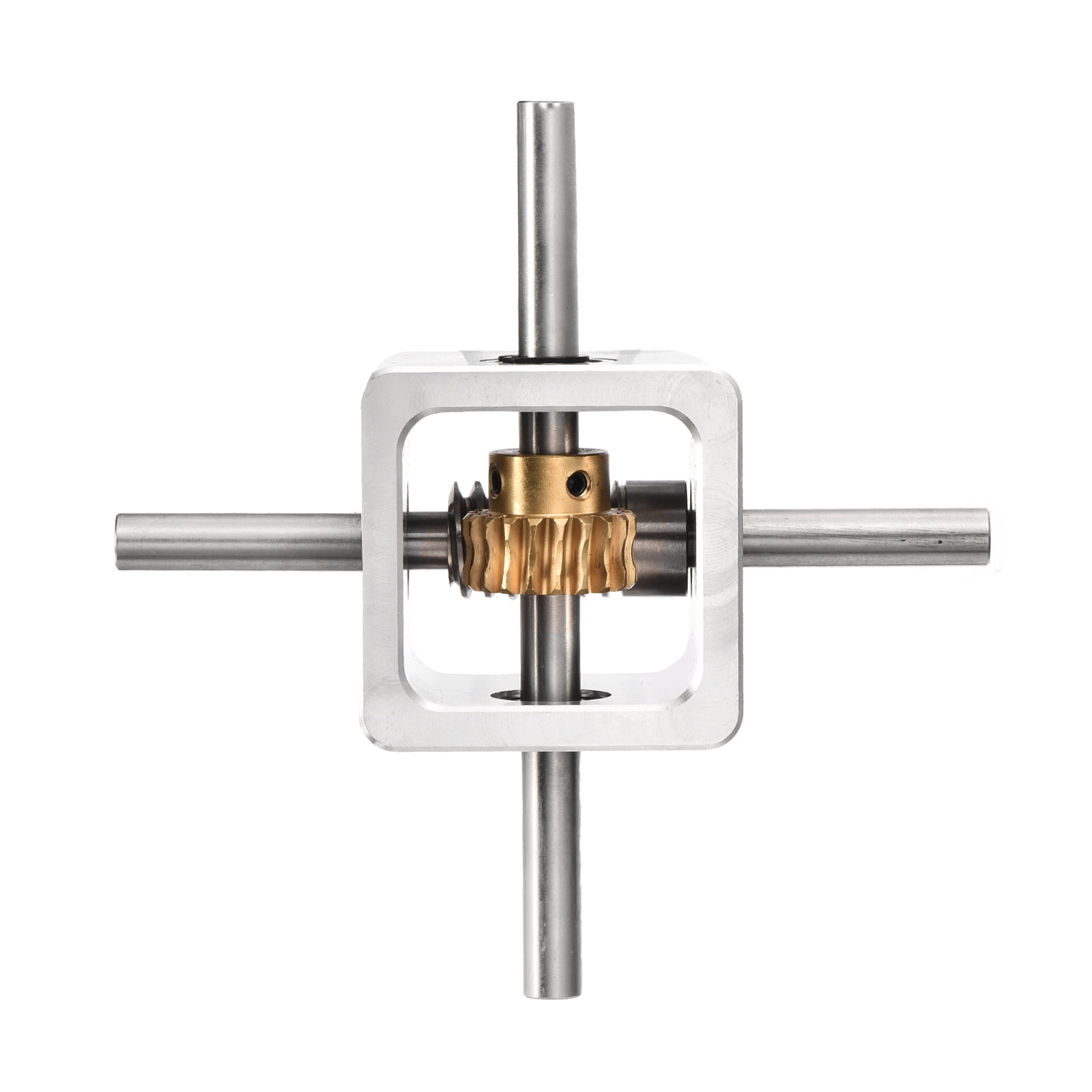 Uxcell Gear Box 90 Degree Right Angle Bevel Gearbox 1:20 Reduction ...