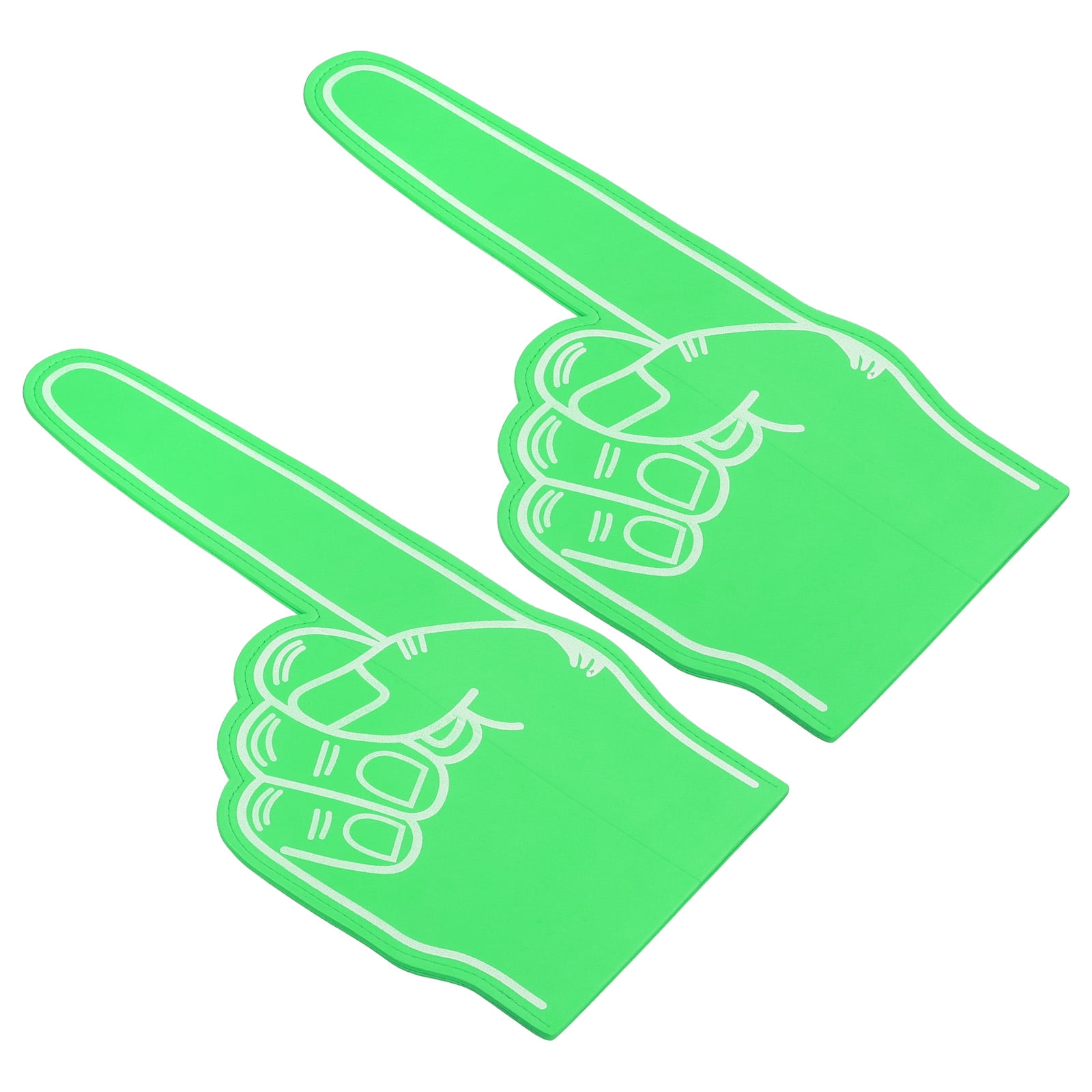 Uxcell Giant Foam Finger 18 Inch, 2Pcs EVA DIY Blank Foam Hand ...