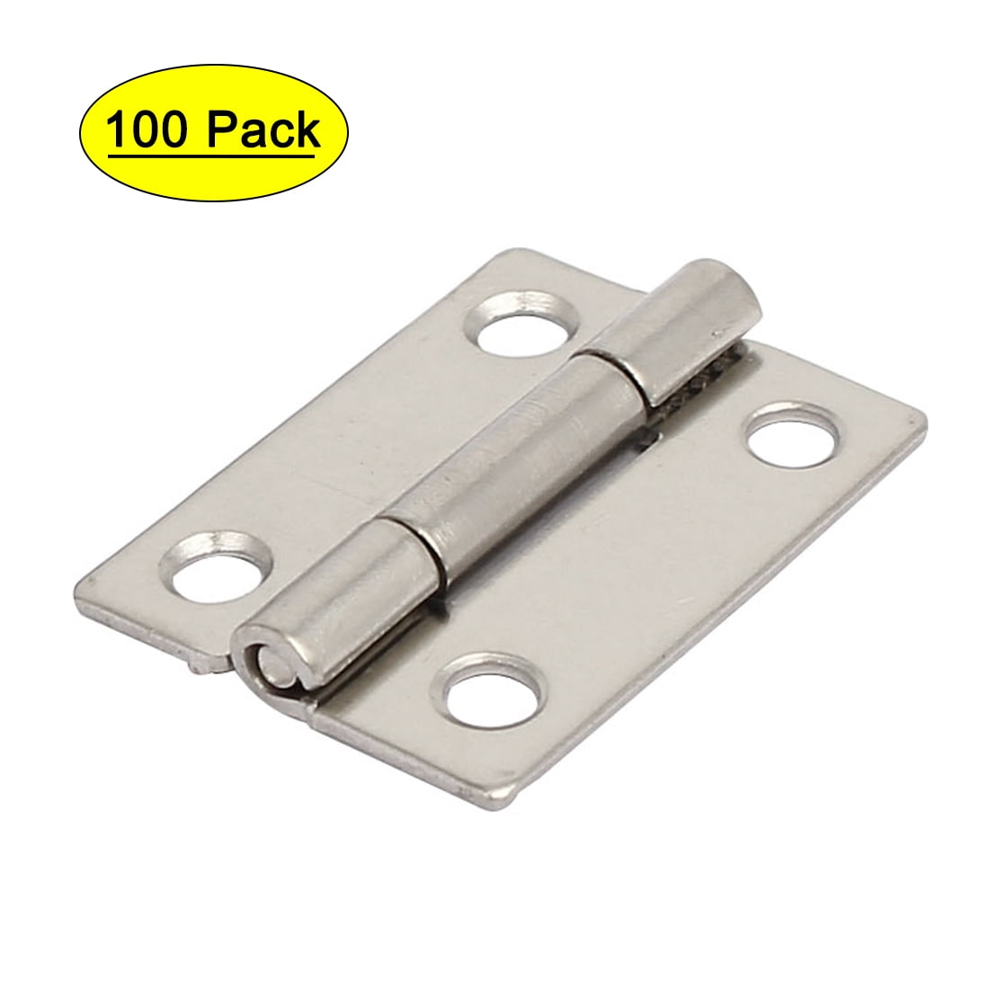 Uxcell Gift Box Case Stainless Steel Hinges Silver Tone 1" Length ...